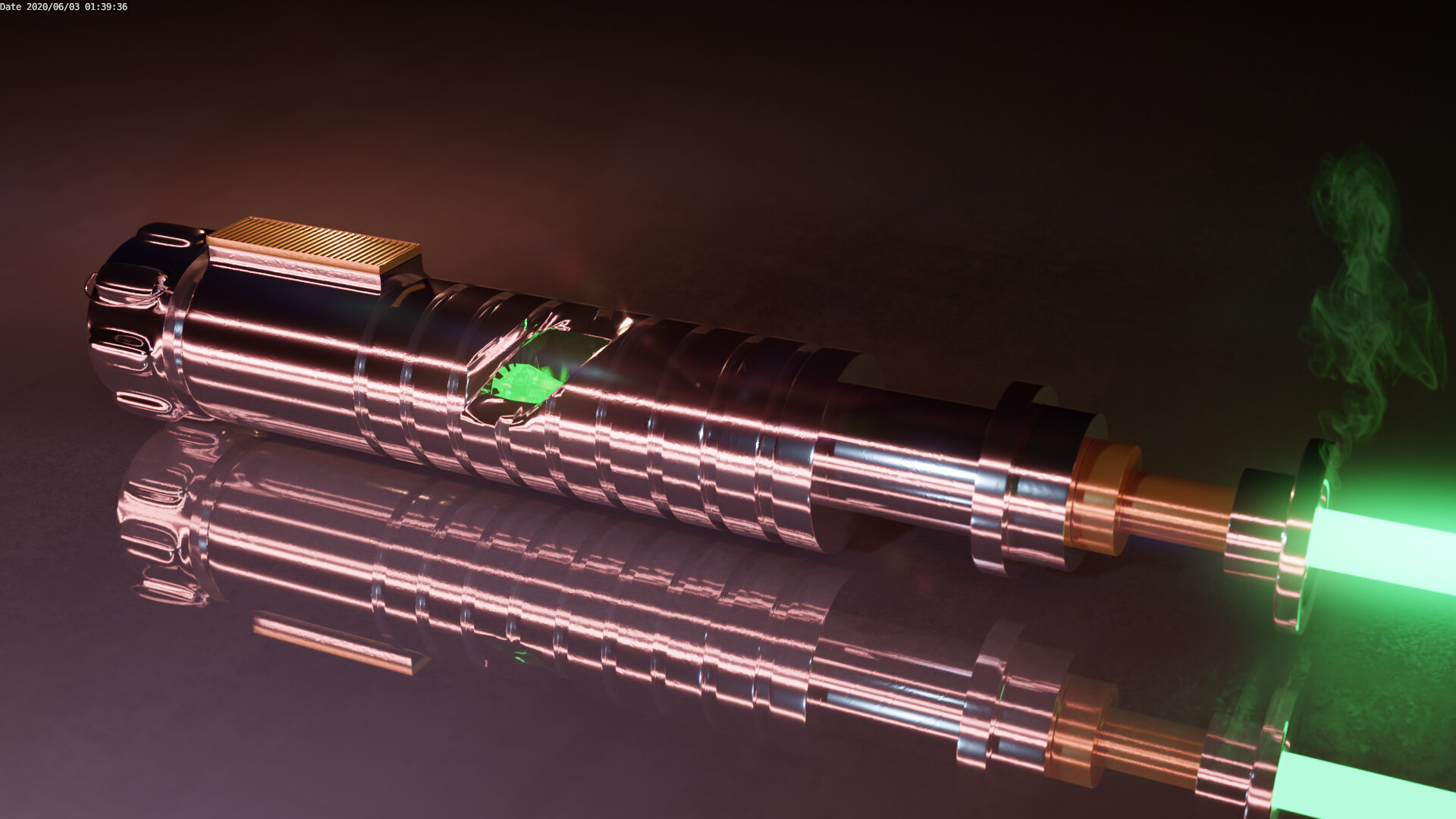 ArtStation - Luke Skywalker lightsaber