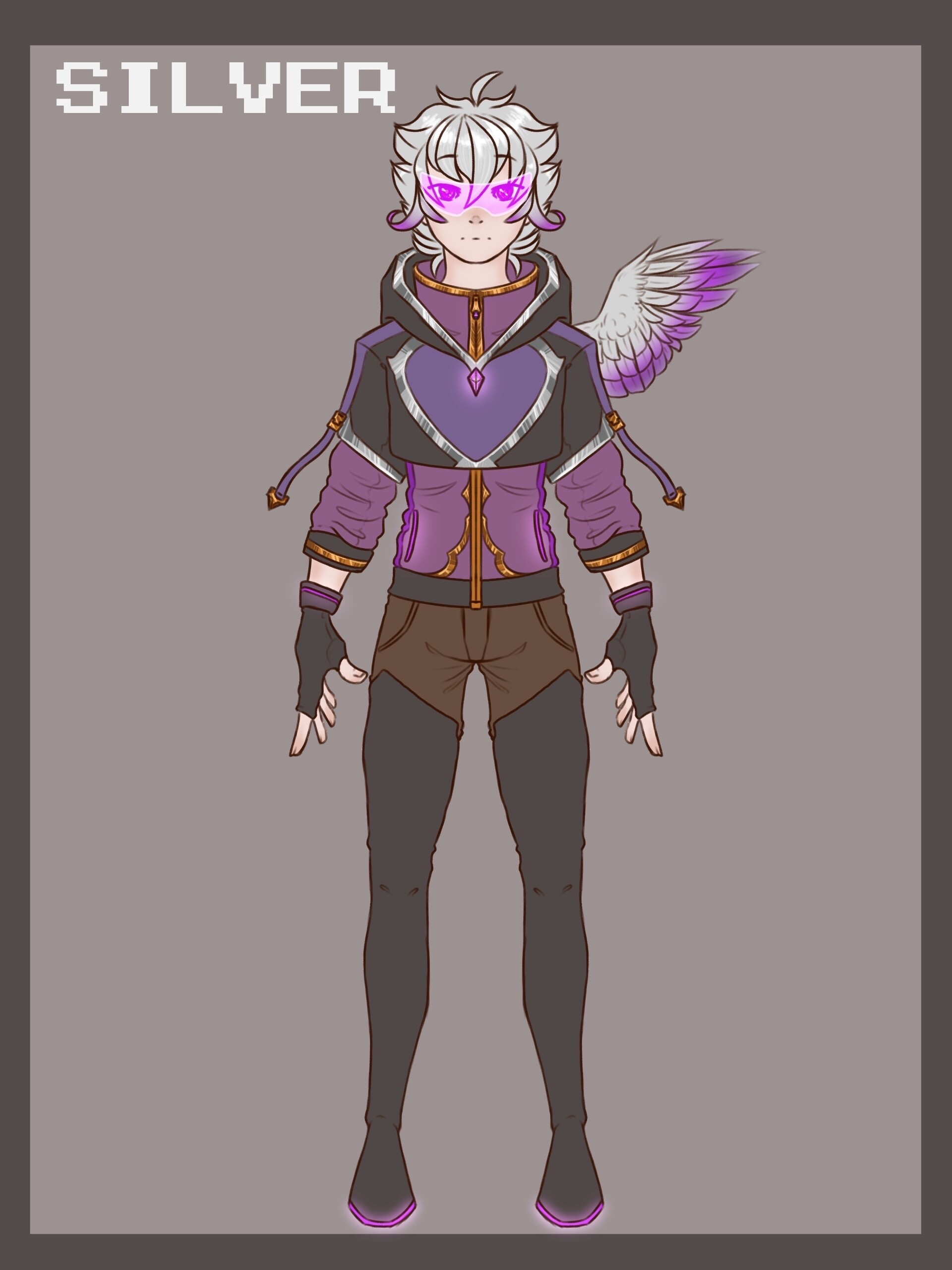 ArtStation - Silver the One Winged Angel