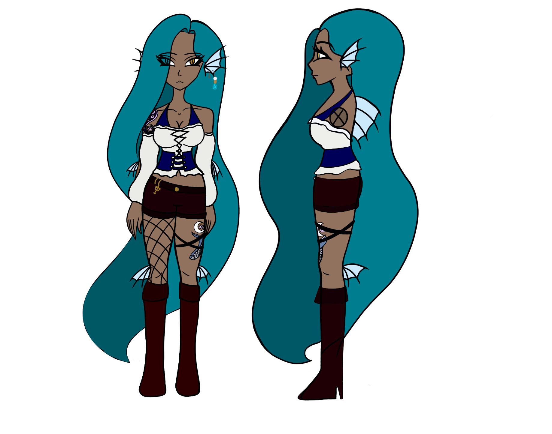 ArtStation - Lagoona Pirate Design (Original Character)