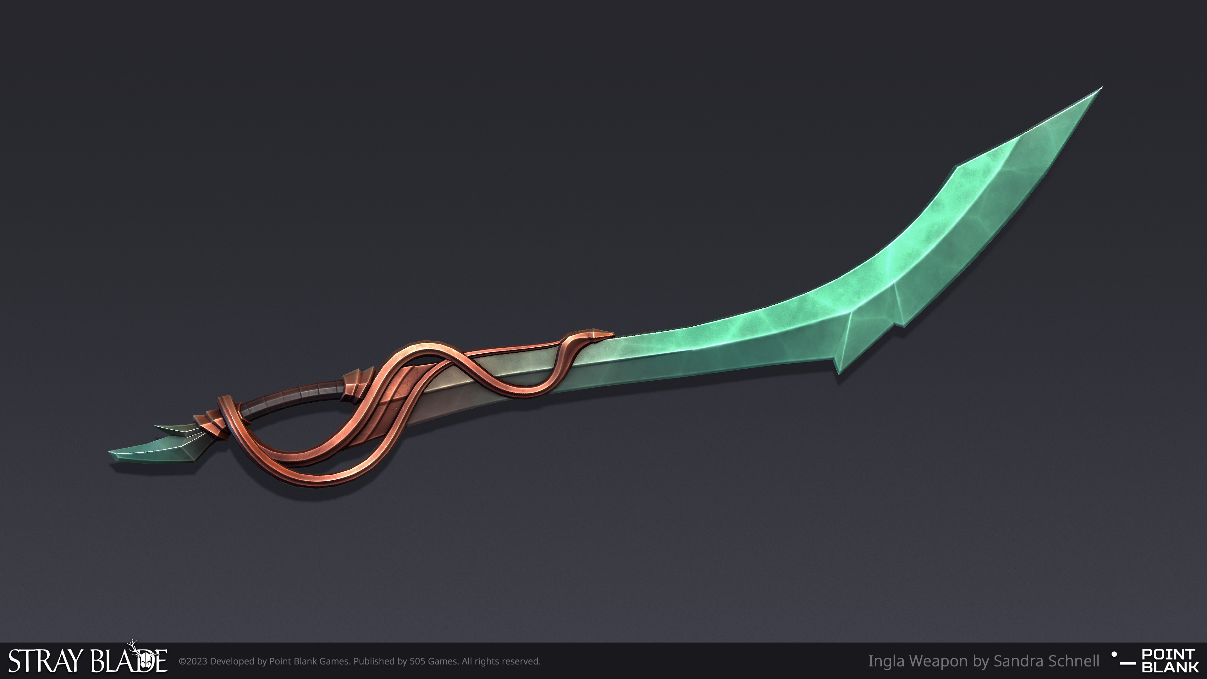 Sandra Schnell - STRAY BLADE - Elessine Weapons