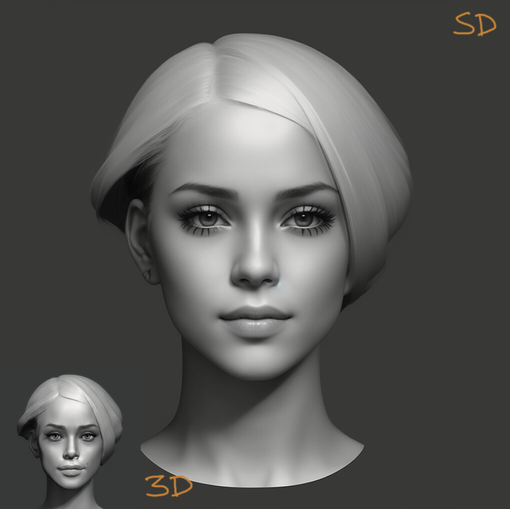 Eugene Fokin - Render with Stable Diffusion