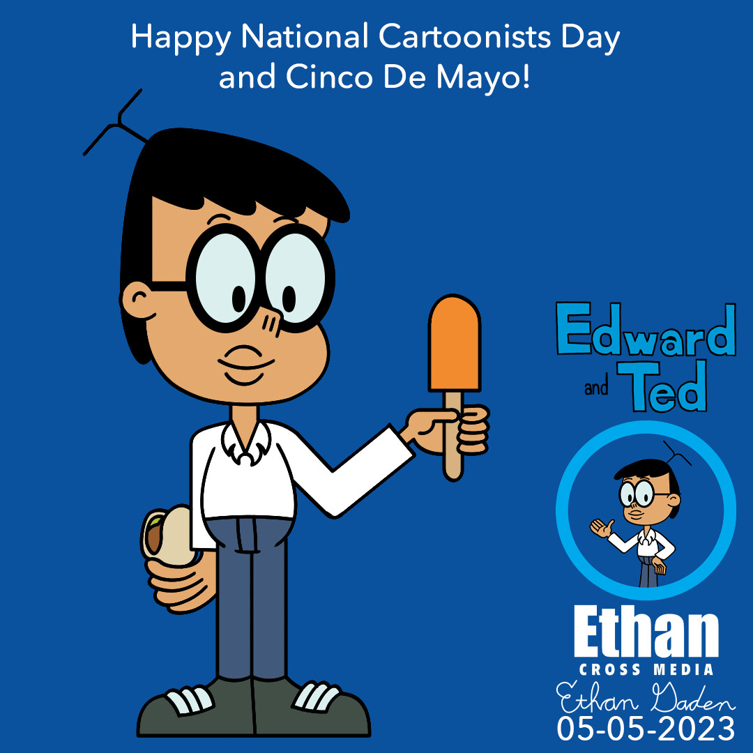 ArtStation - National Cartoonists Day and Cinco de Mayo (2023)