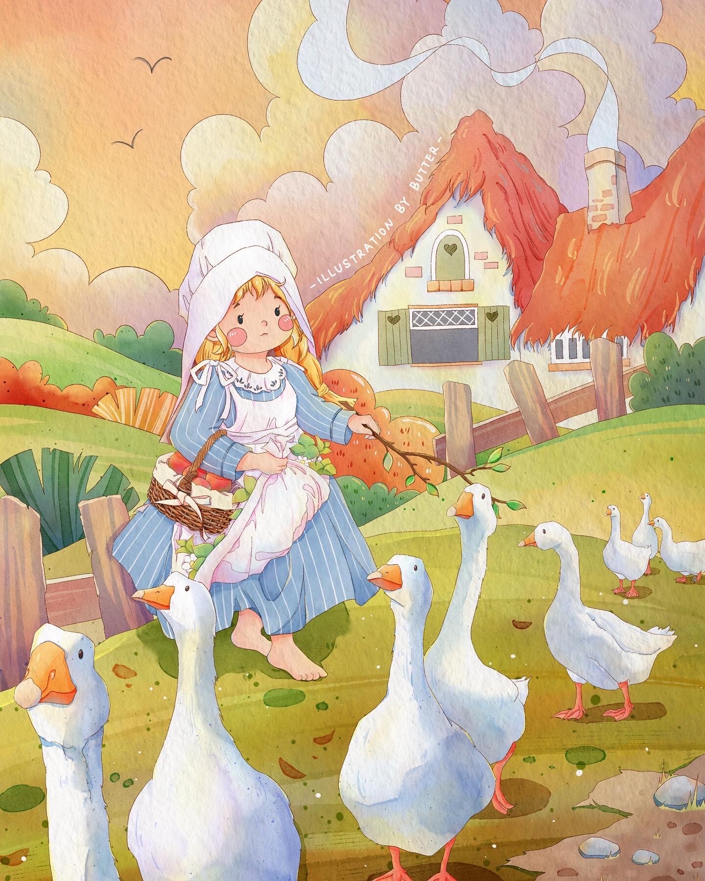 ArtStation - Goose Girl