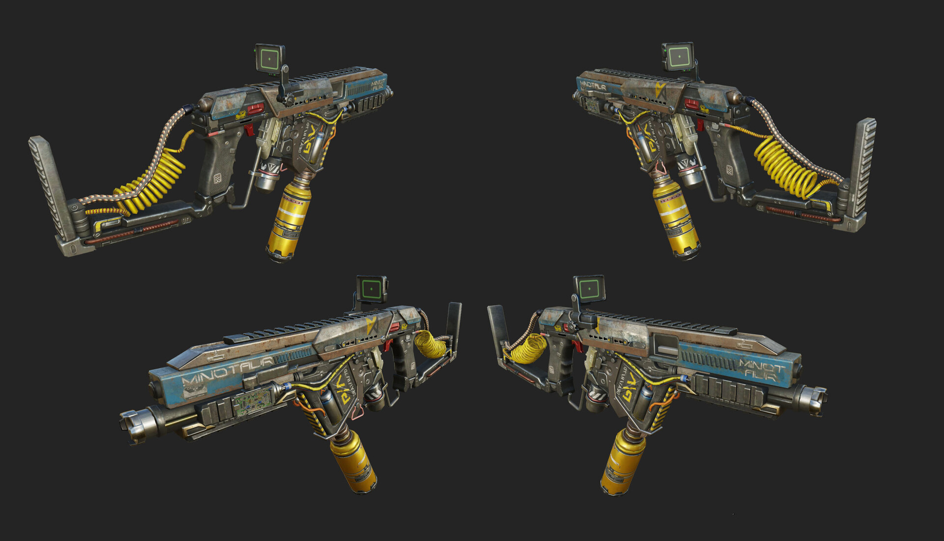 ArtStation - 3D Weapons-Realistic/Sci-Fi