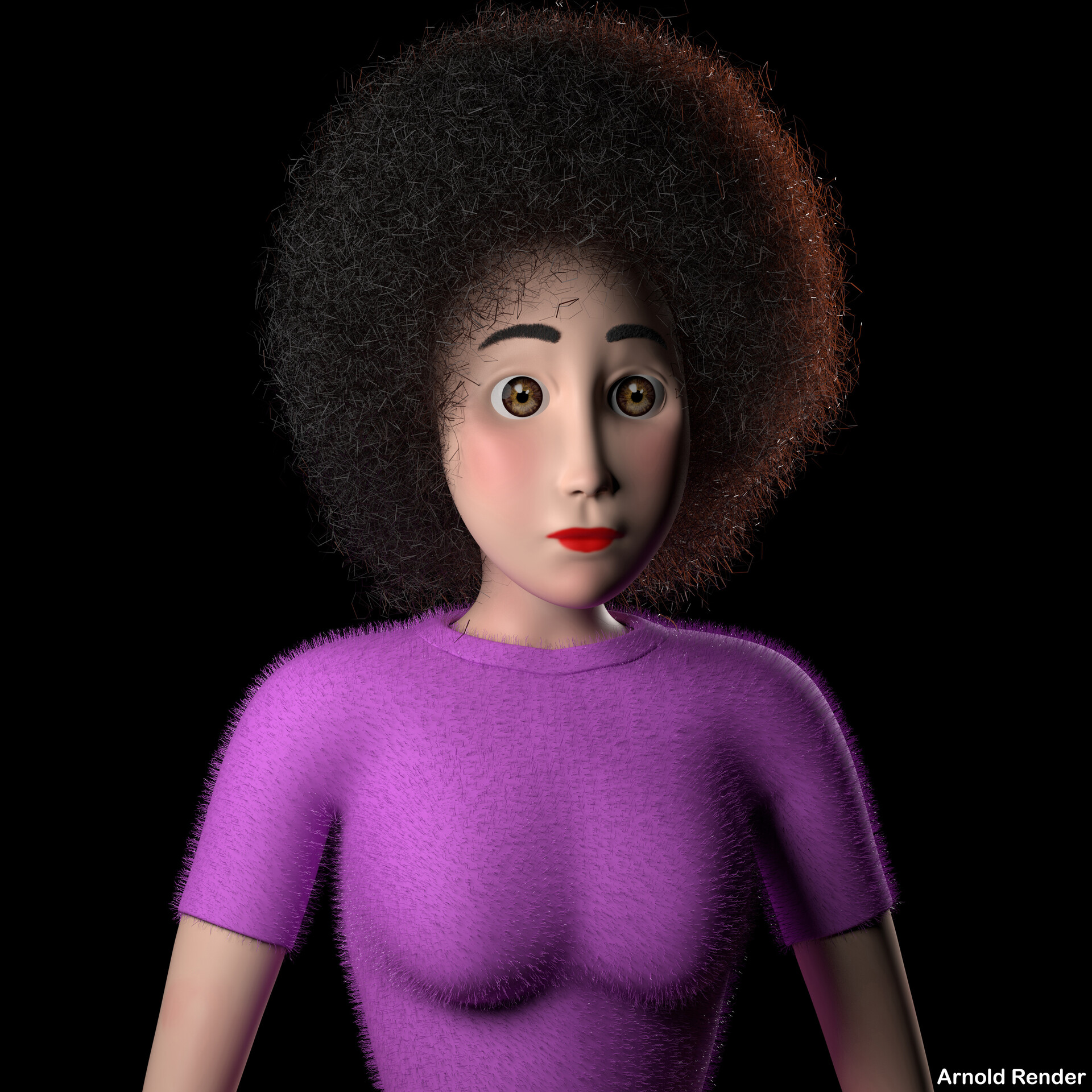 ArtStation - 3D Female Stylish Character Model