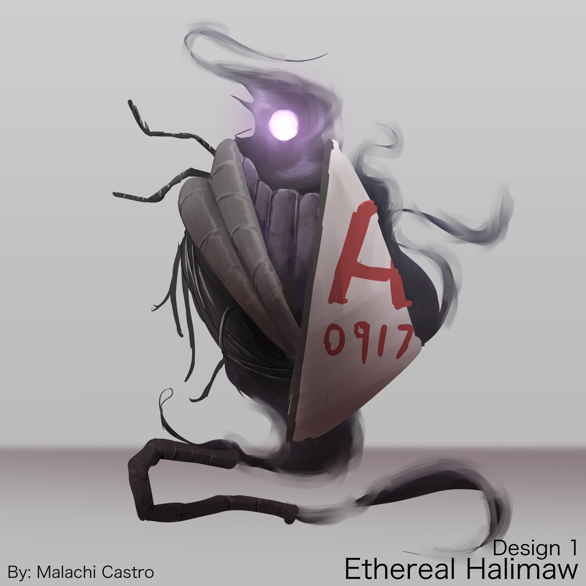 ArtStation - Ethereal Monster (Internship Work)
