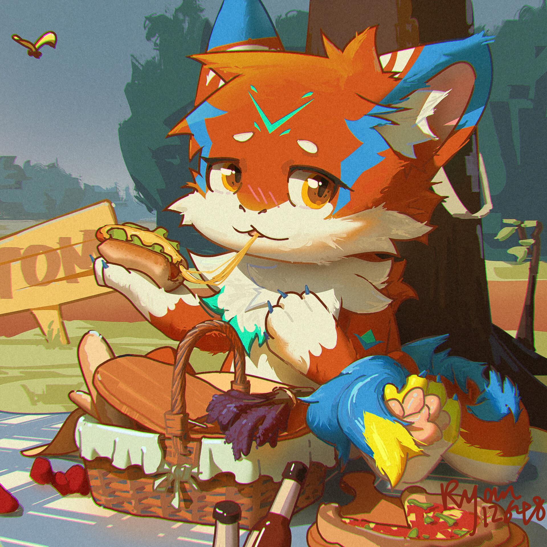 ArtStation - Tom on a picnic