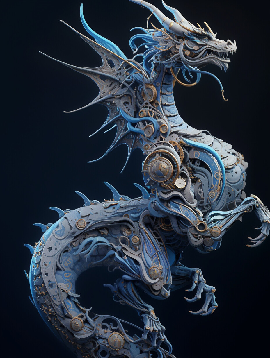 ArtStation - Four Sacred Beasts of the East
