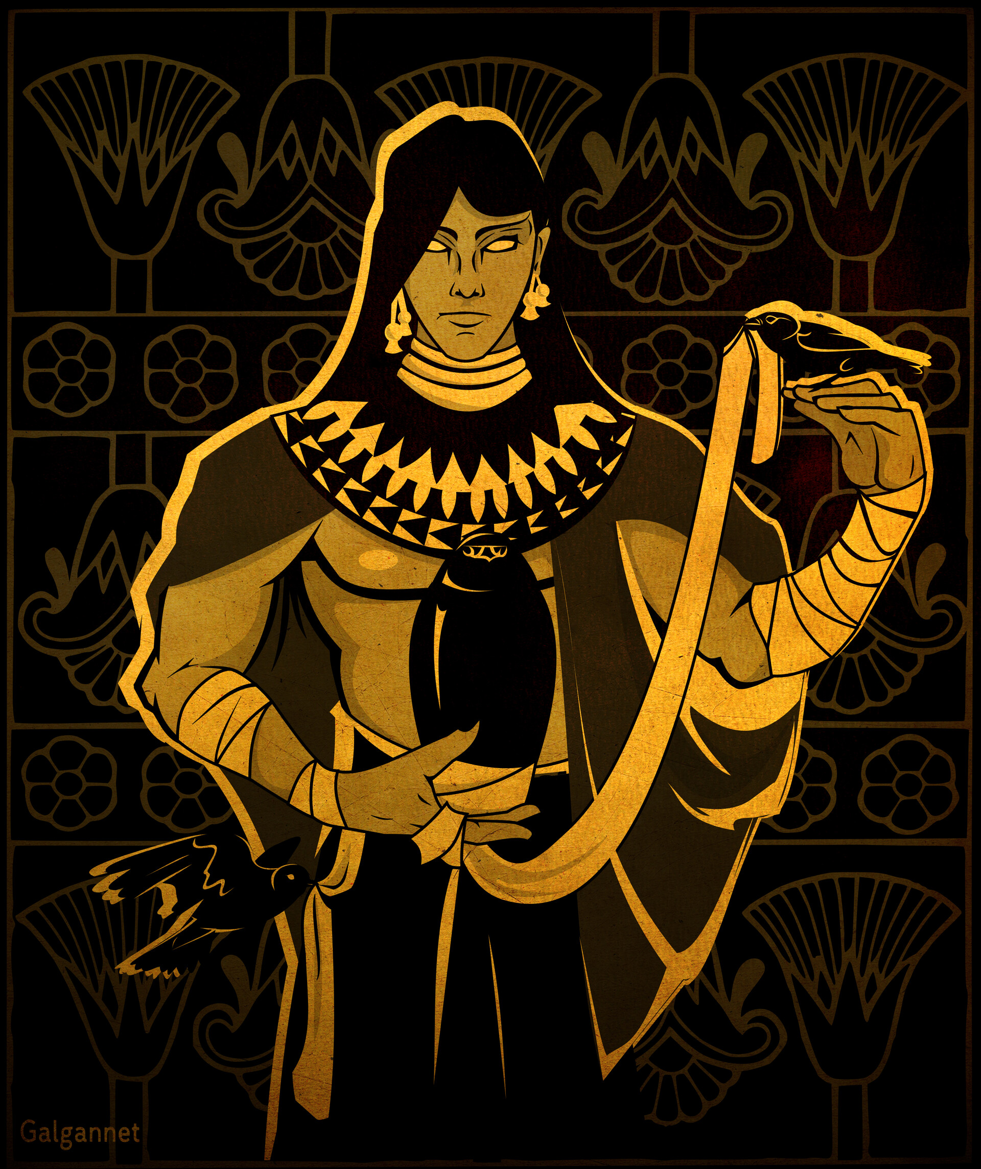 ArtStation - Ba-Pef egyptian god