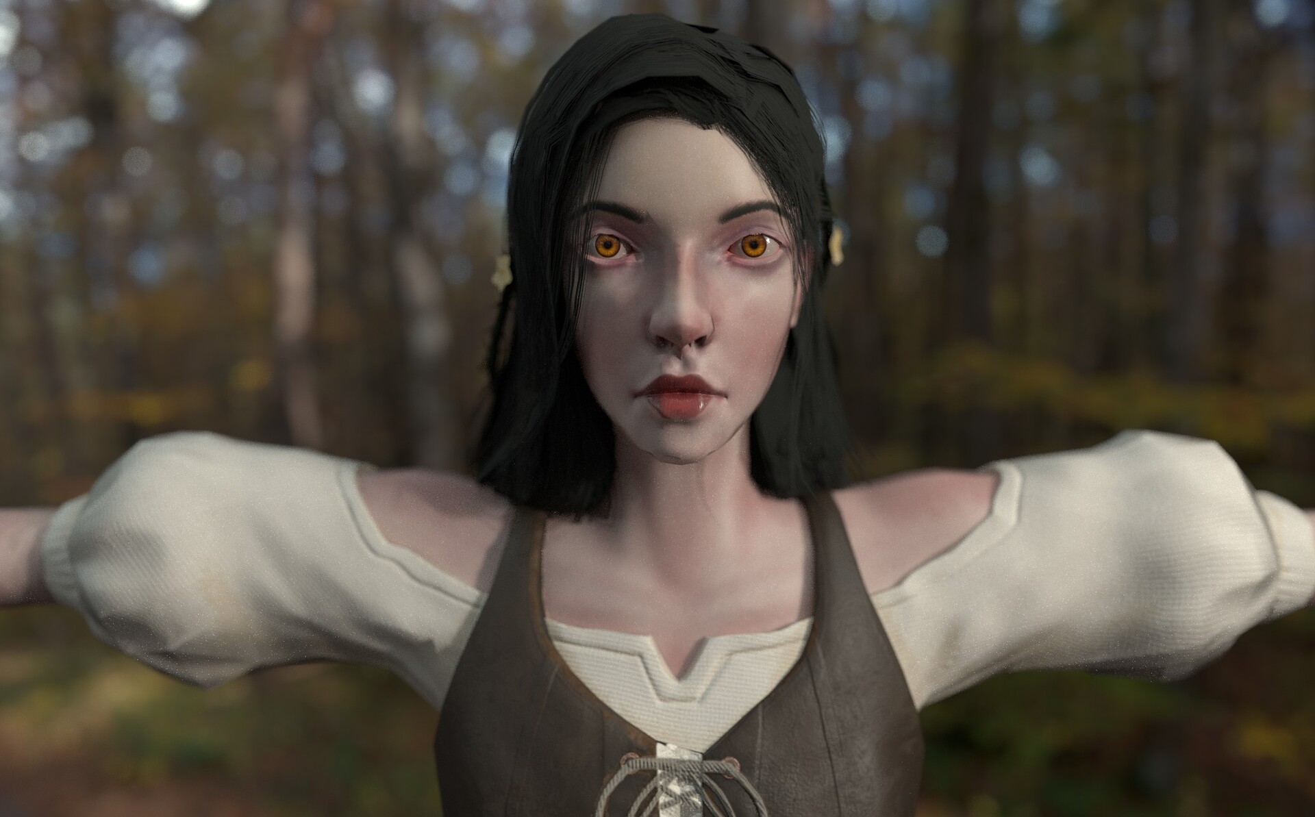 Isobel Williams - Tarot: Game Character 3D Model & Texture