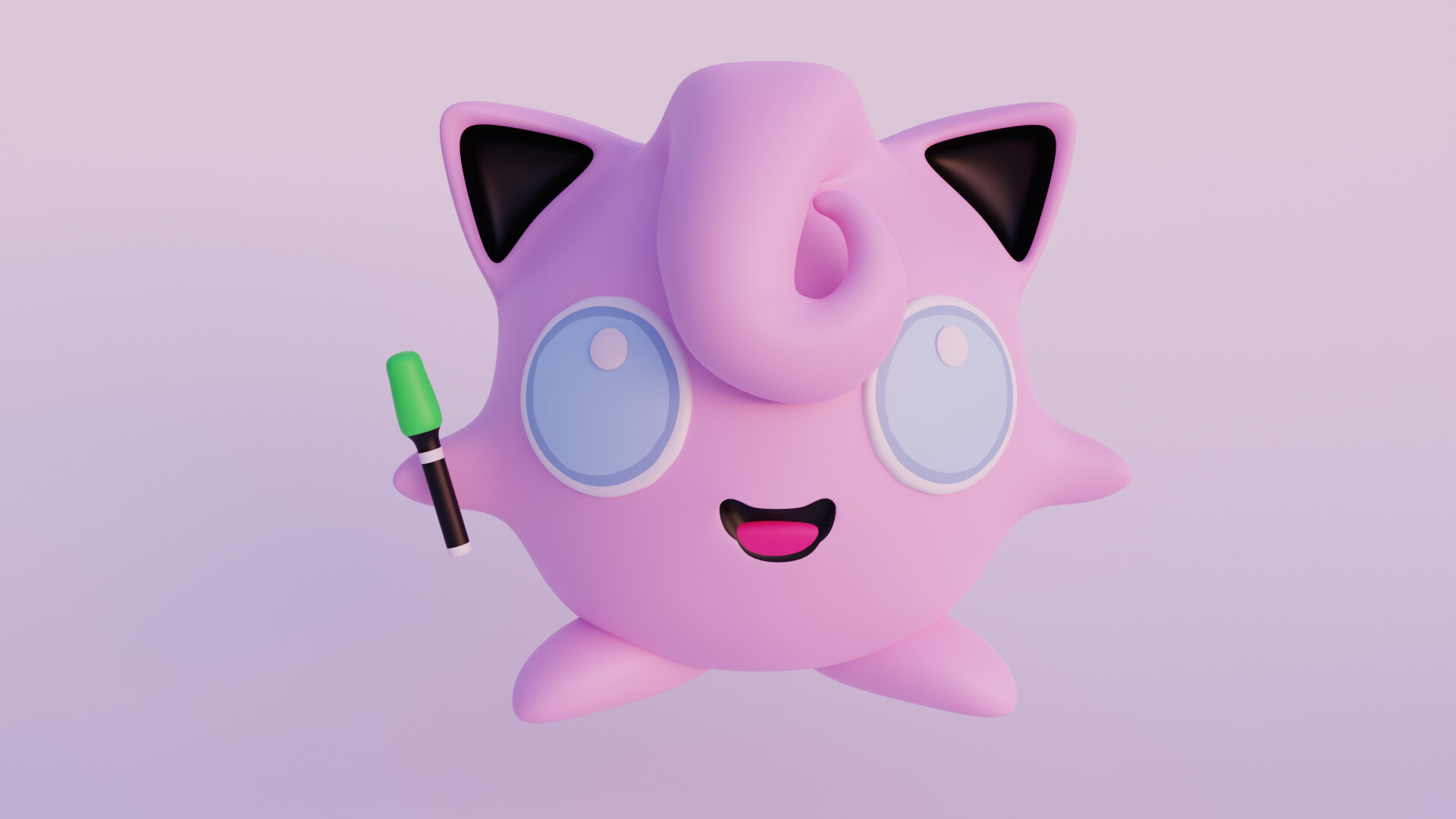 ArtStation - Jigglypuff Pokemon