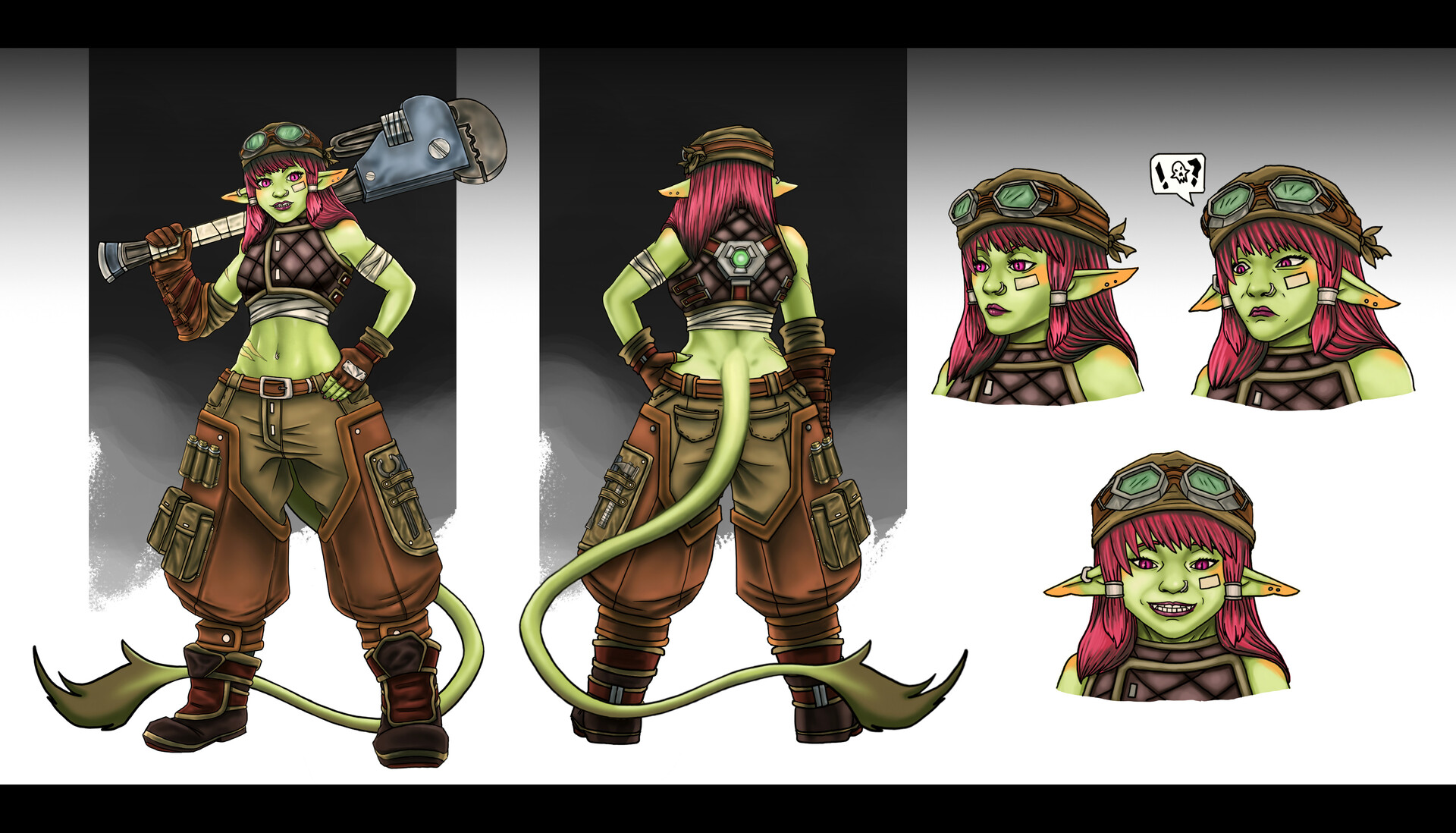 ArtStation - Ari the Goblin Artificer