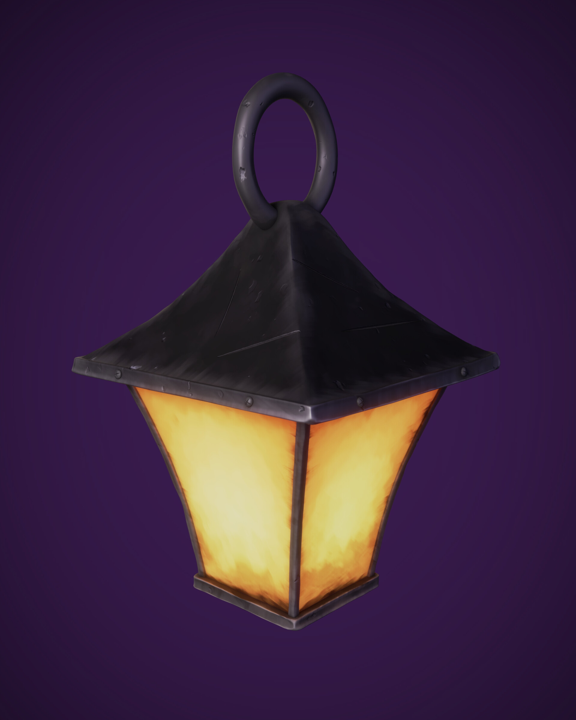 ArtStation - Stylized Lantern