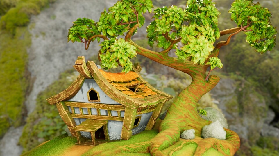 ArtStation - The Hut