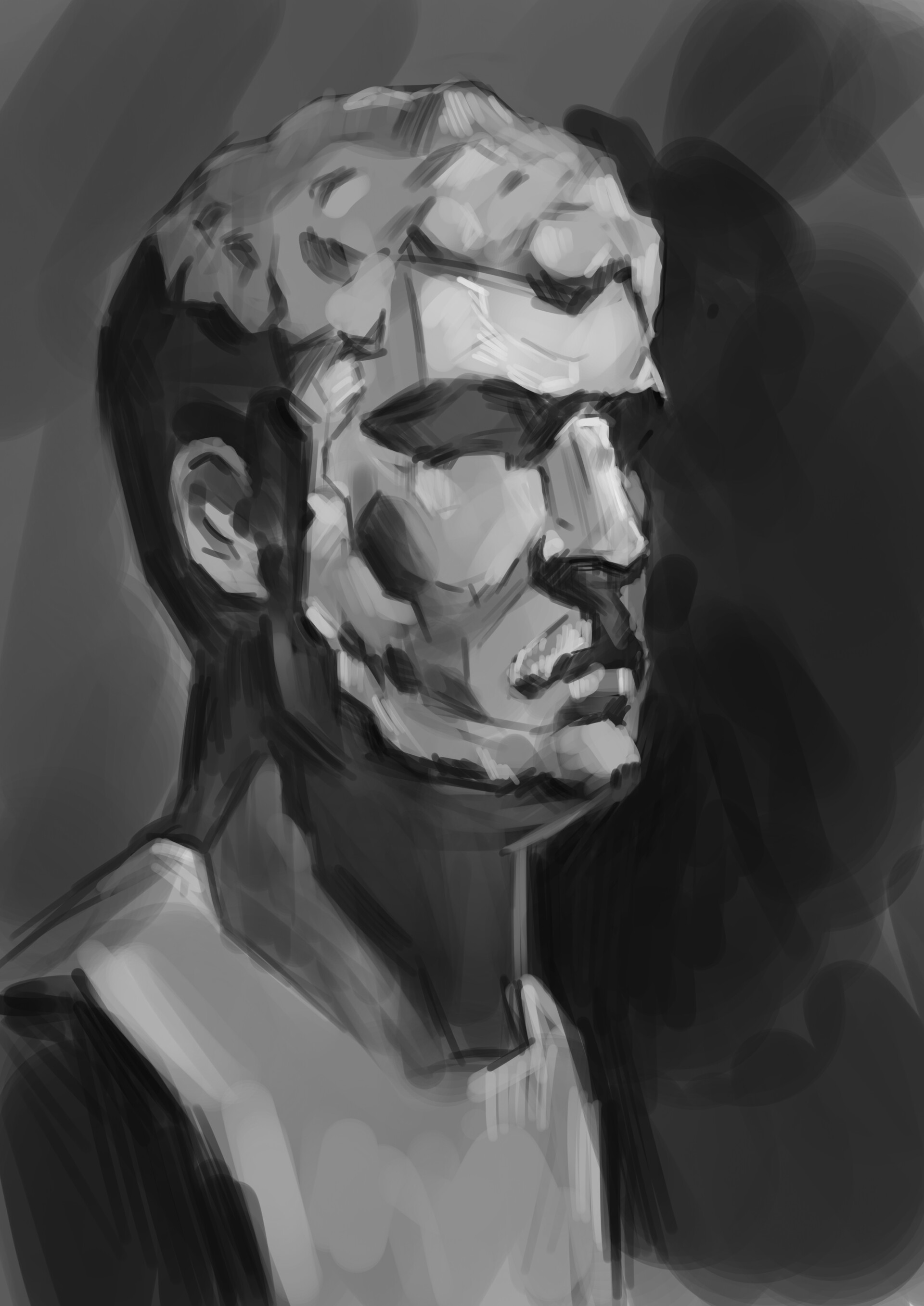 ArtStation - sketchy portraits