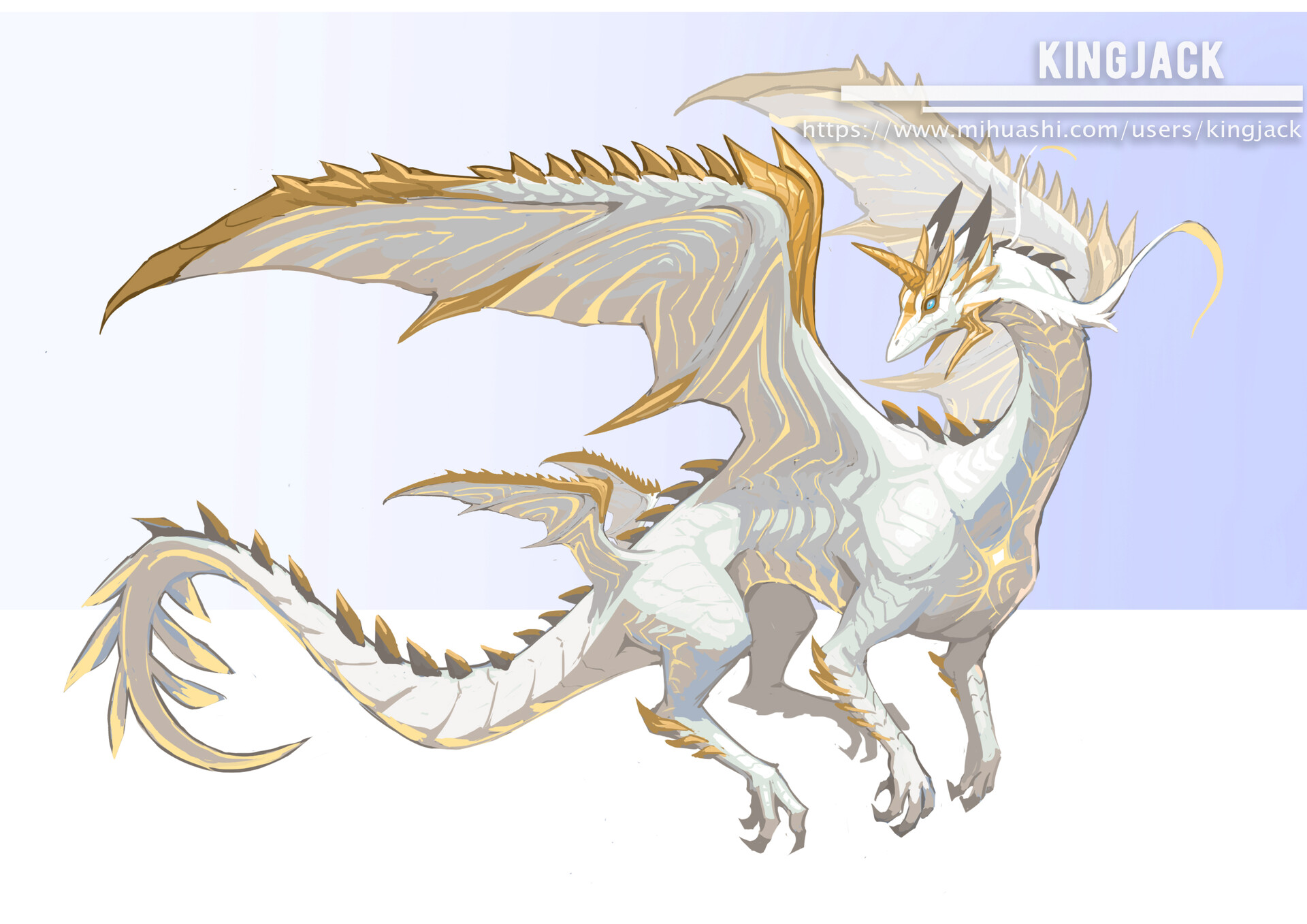 ArtStation - White Dragon