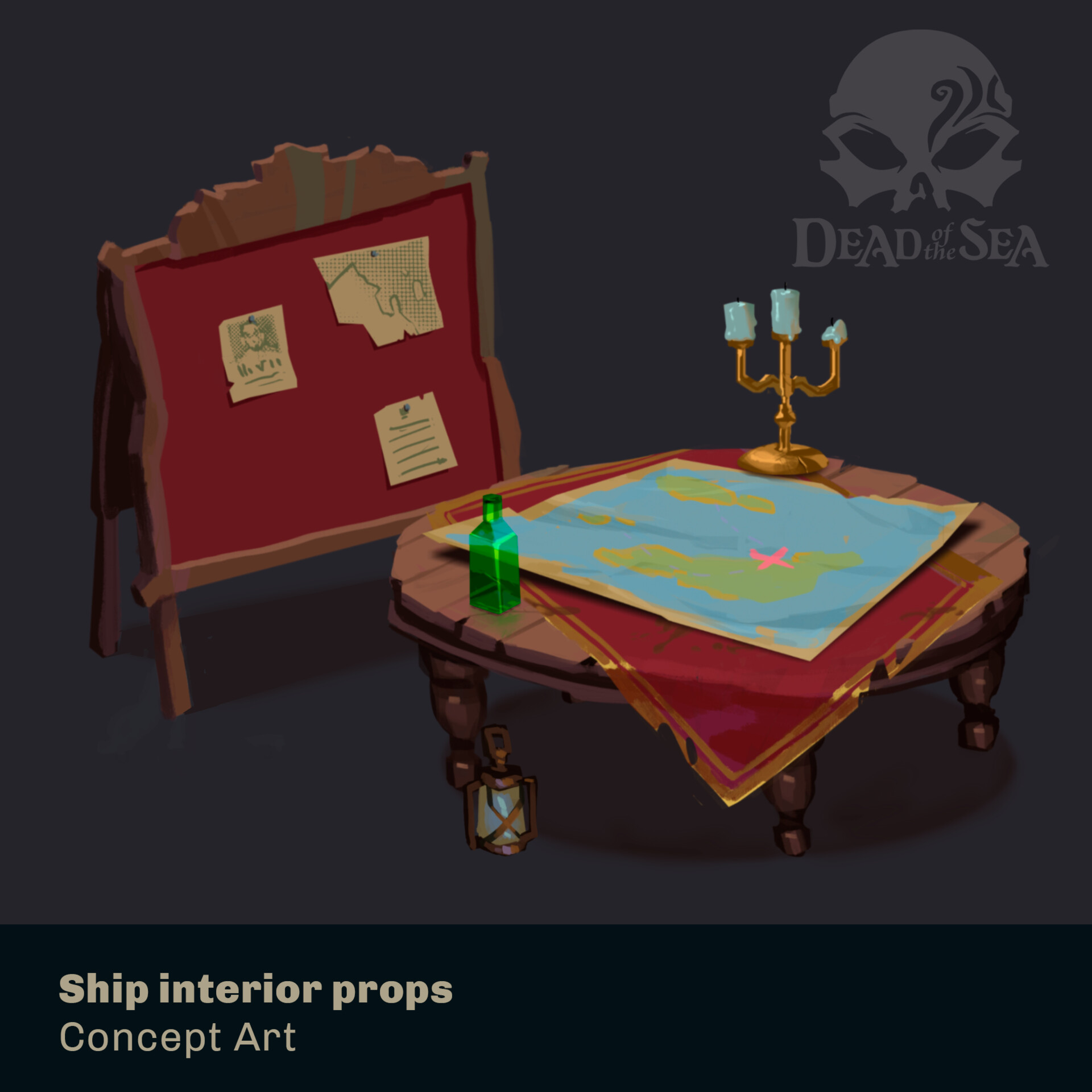 ArtStation - DOTS Pirate Ship - Props