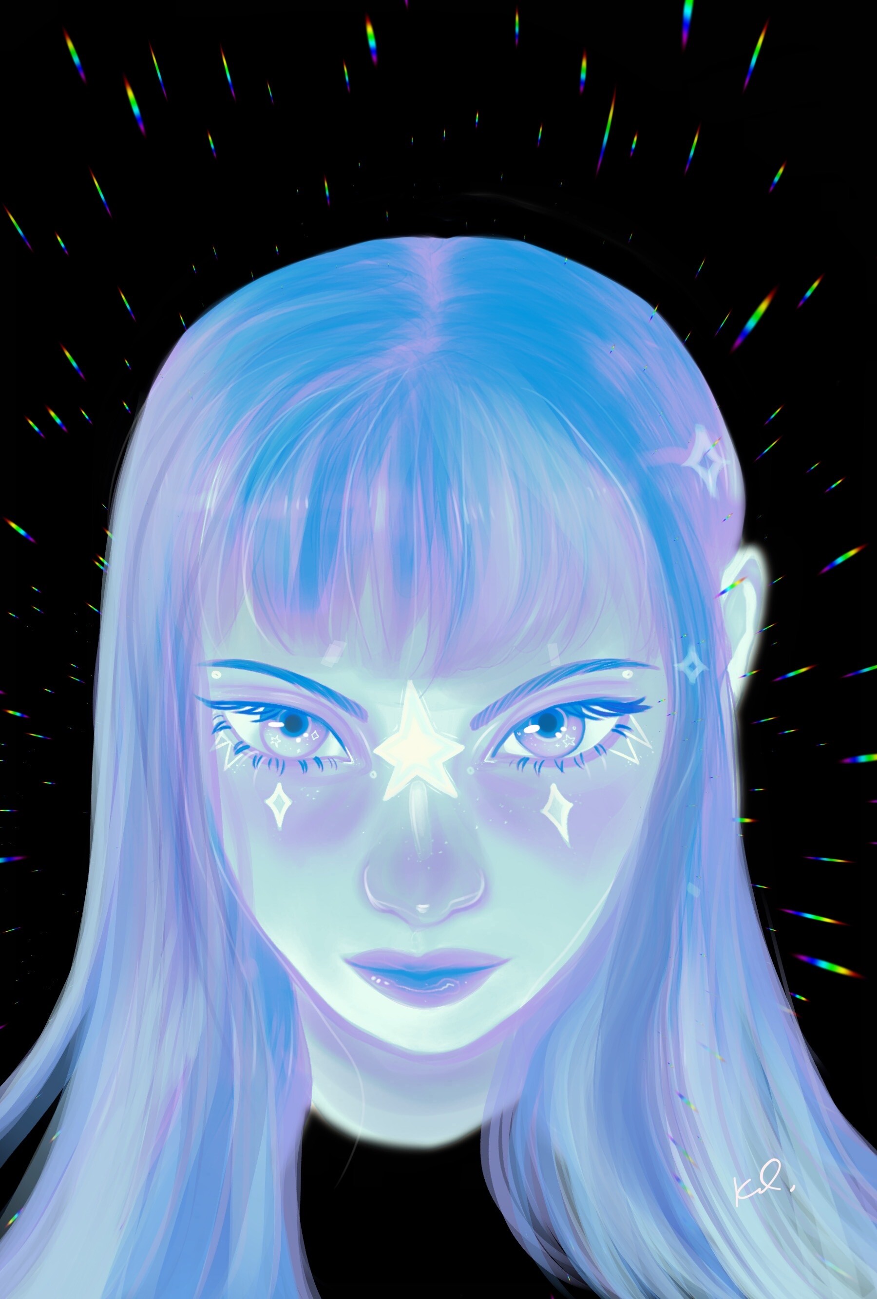 ArtStation - Star girl