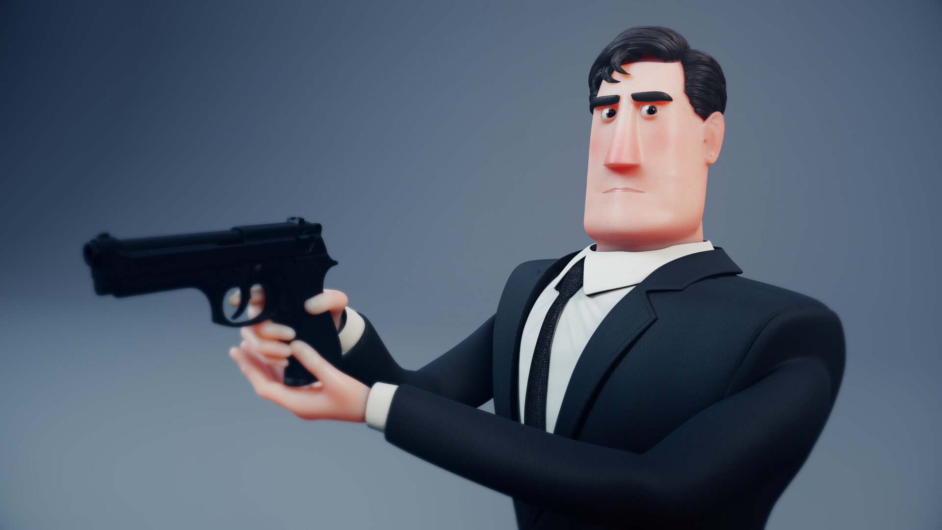 Hiroki Mori - Black Suit Agent