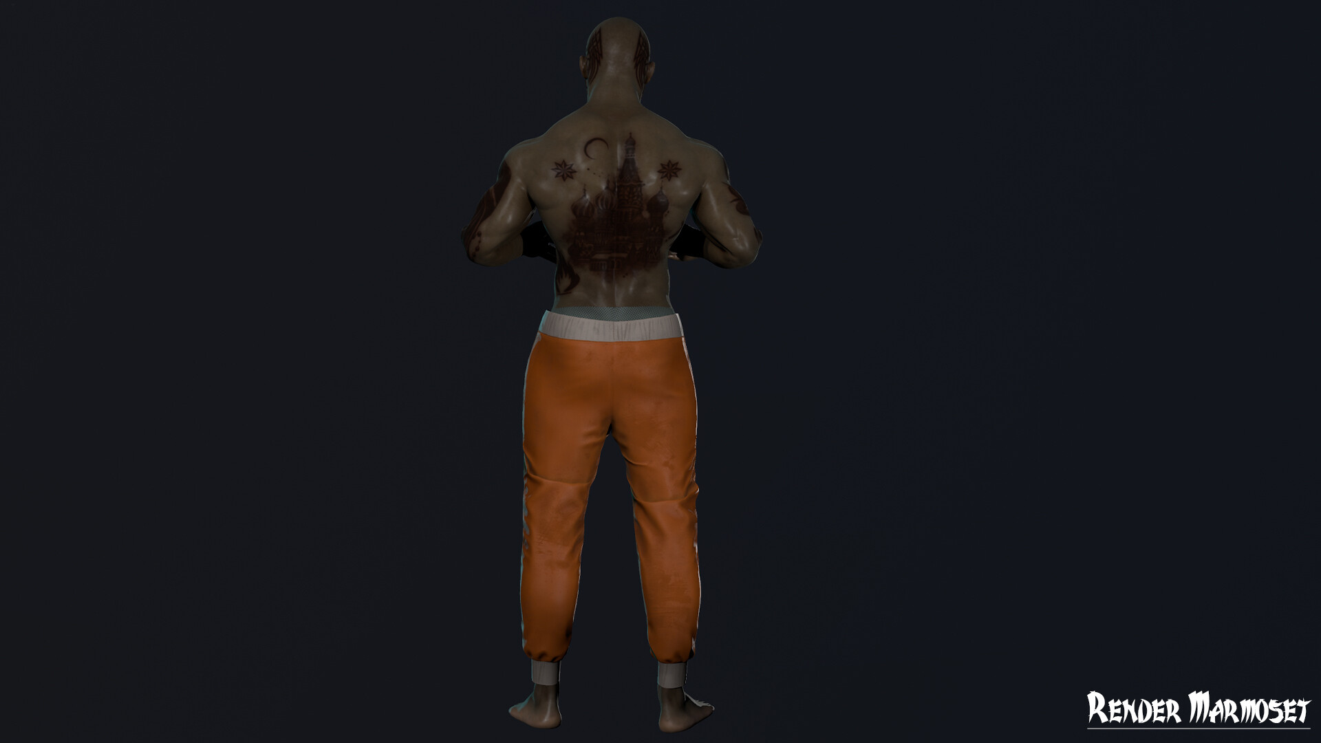 "SDKwarrior" - Criminal 3d low poly game ready