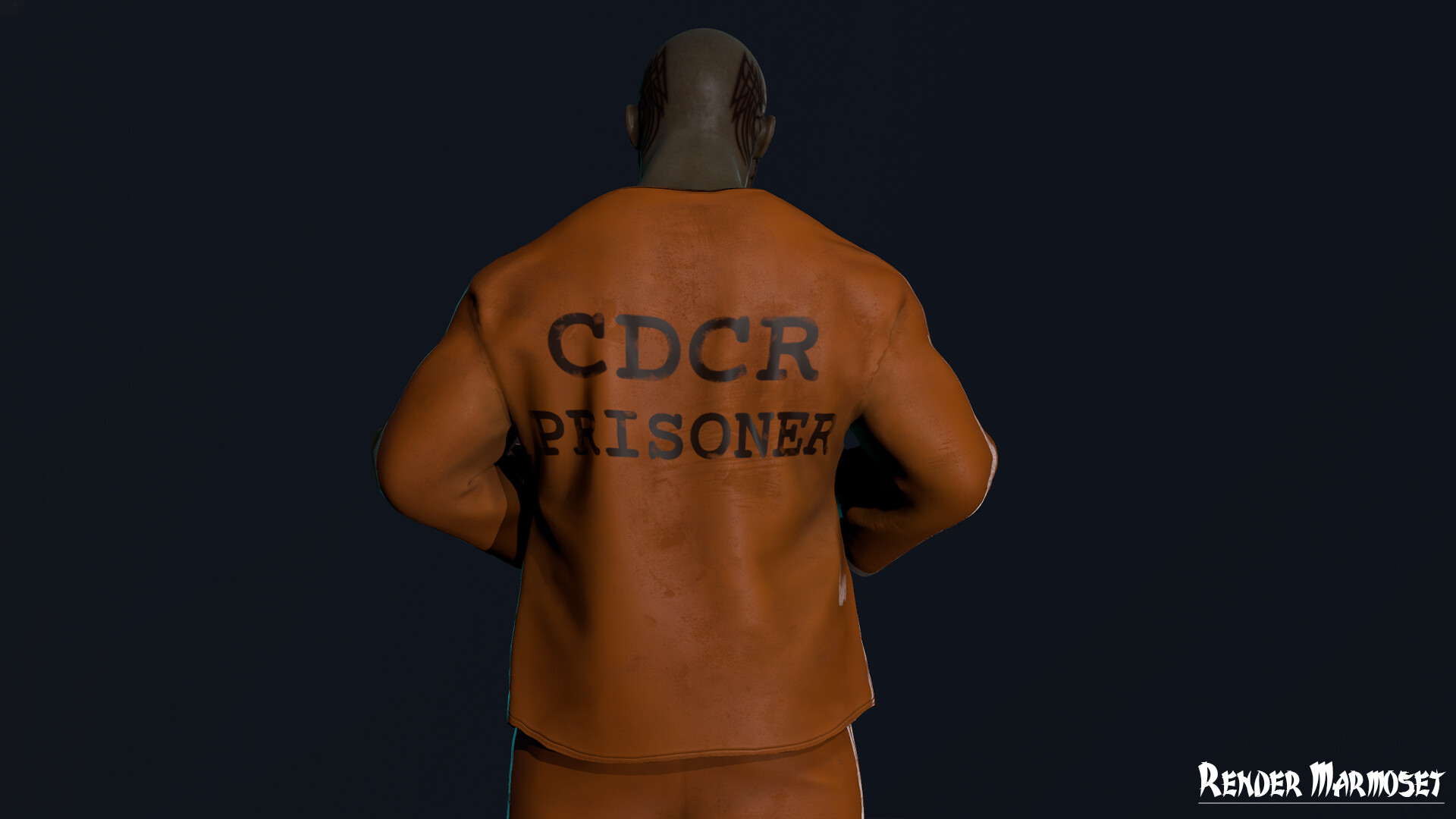 "SDKwarrior" - Criminal 3d low poly game ready