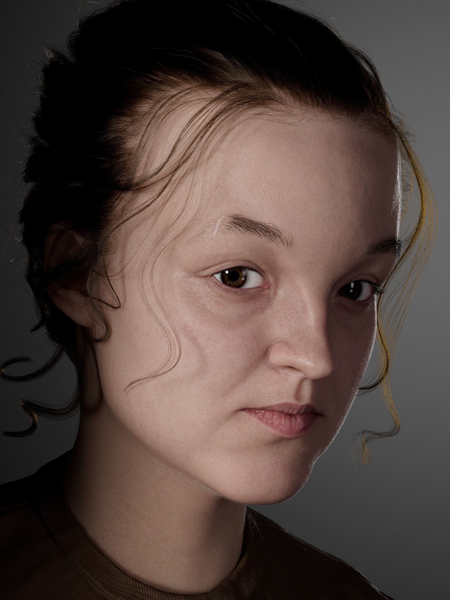 ArtStation - Bella Ramsey as Ellie The Last of Us