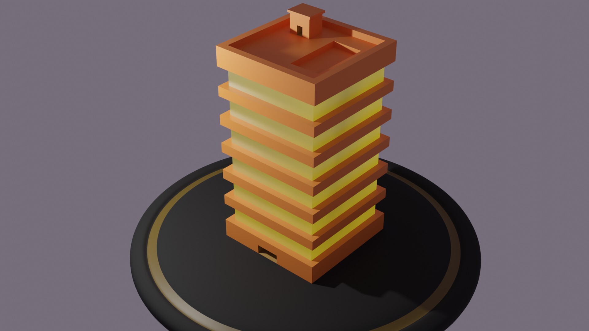 ArtStation - cartoon building