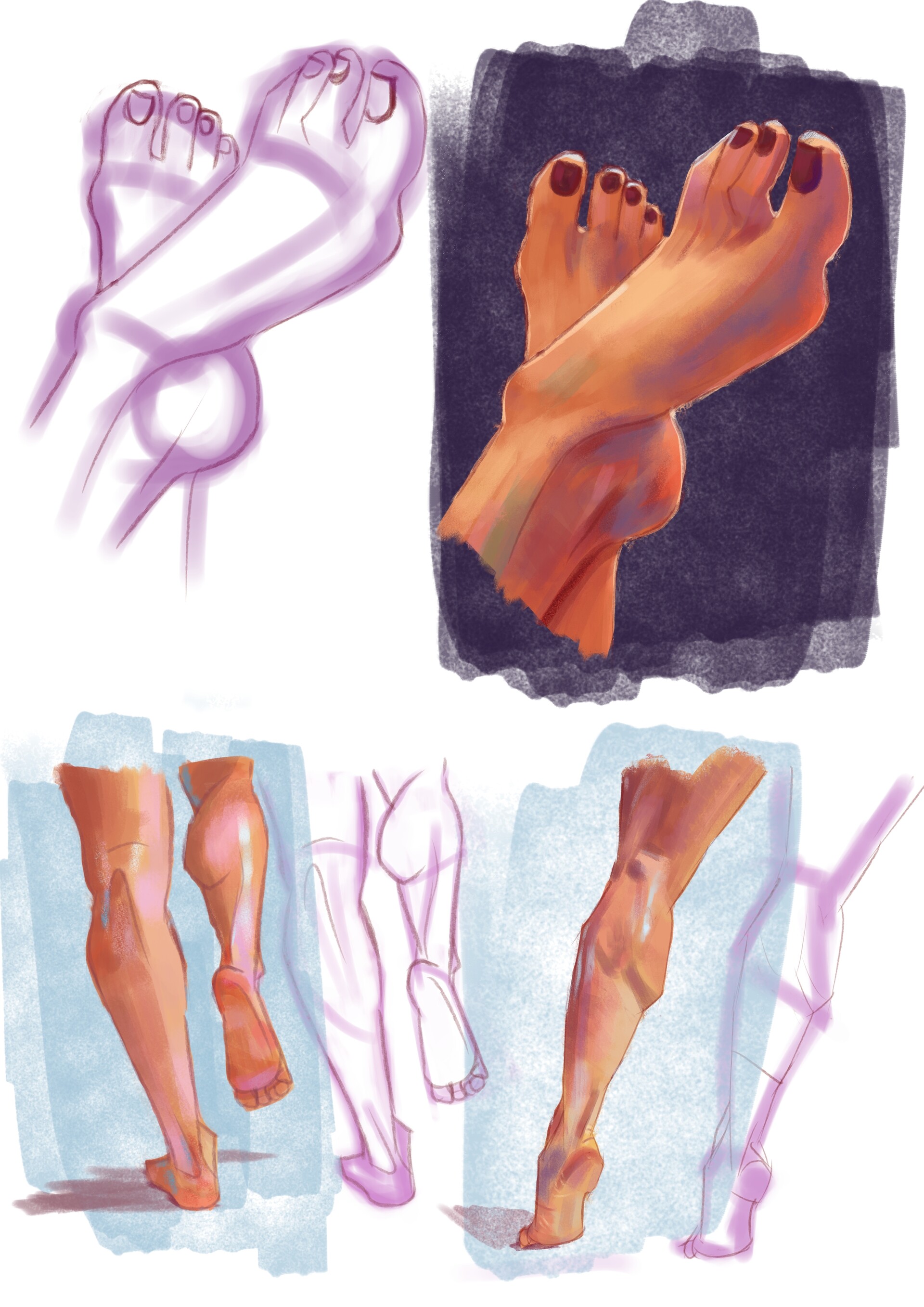 ArtStation - LEGS (sketches)