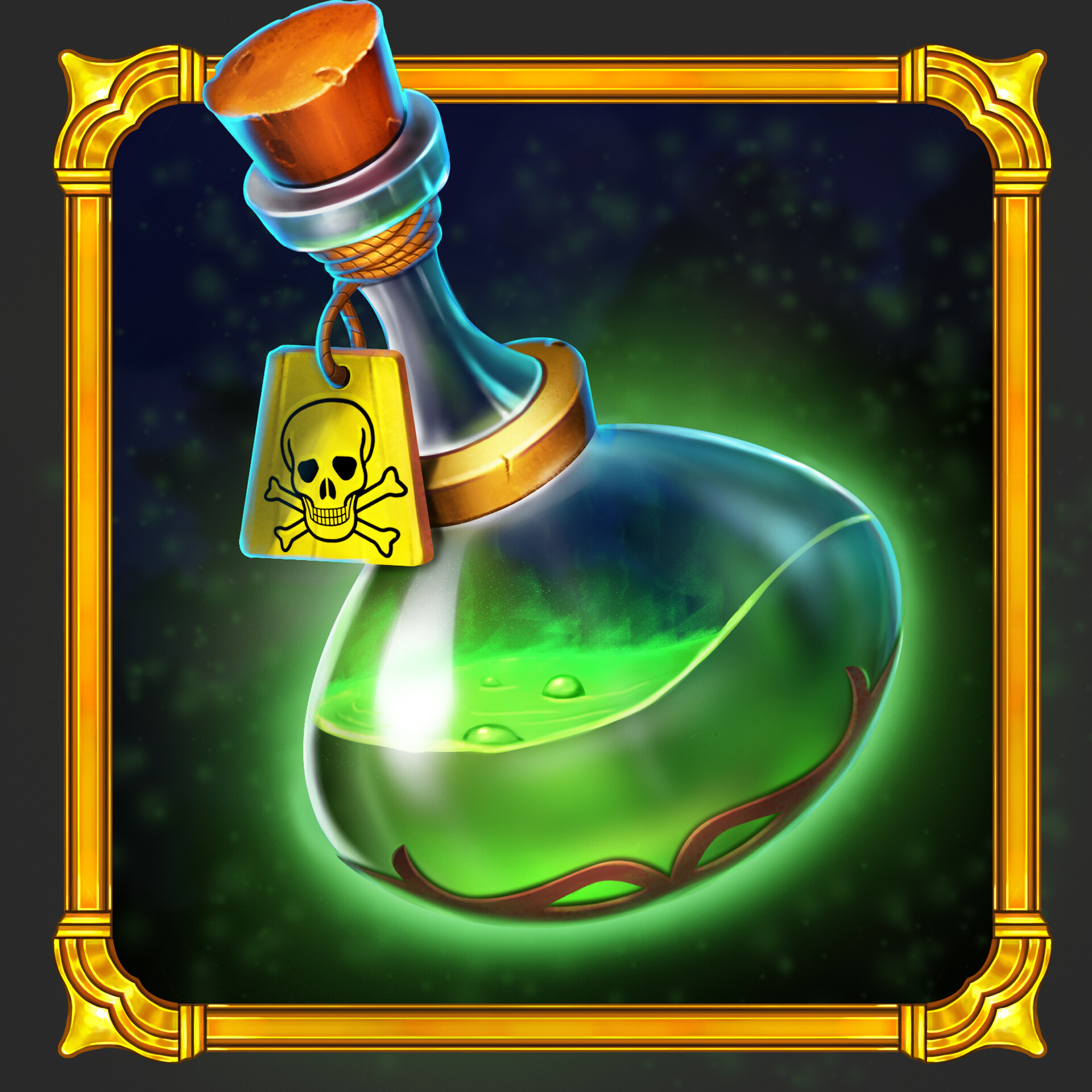 ArtStation - Poison Bottle