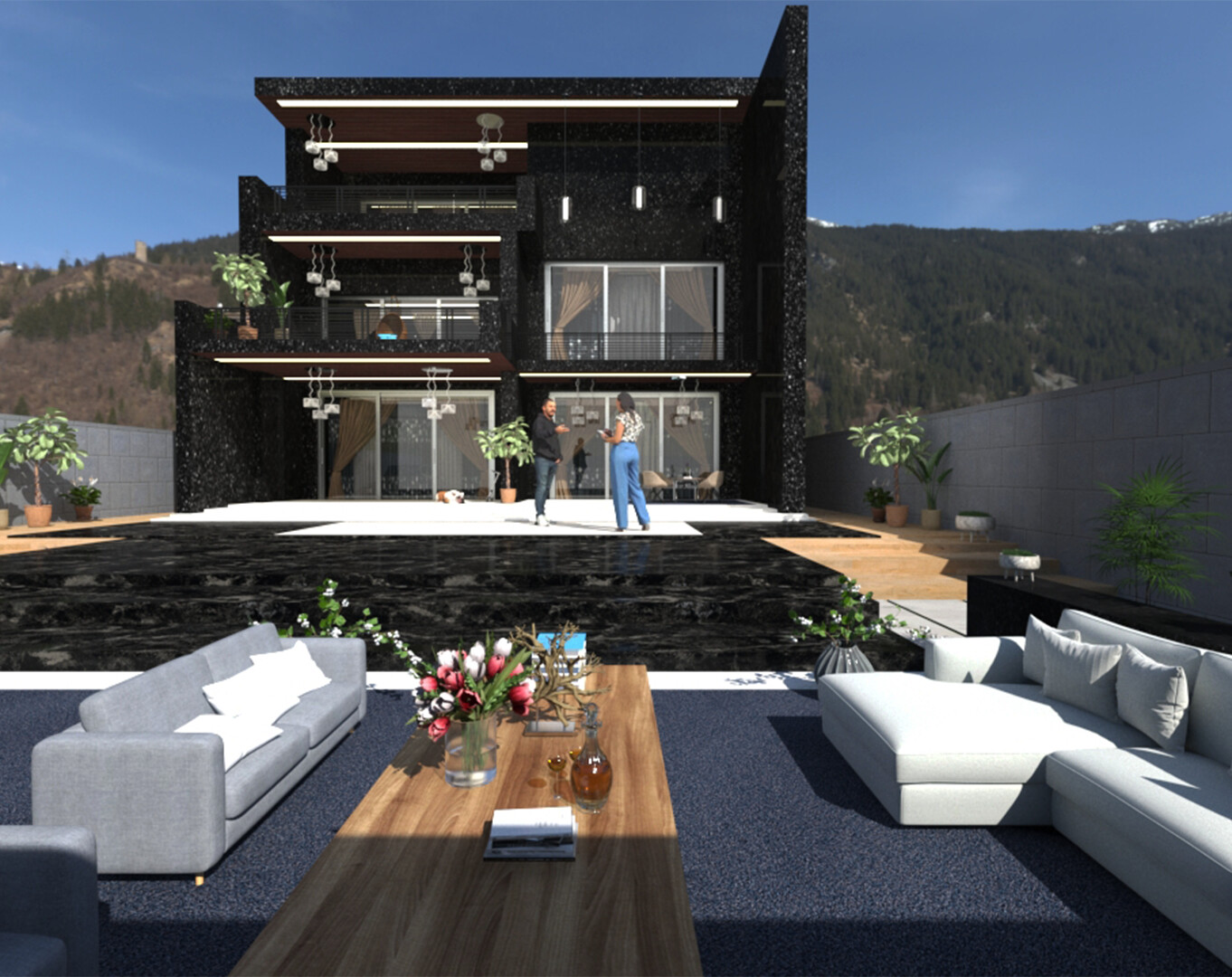 ArtStation - 3D Exterior Design