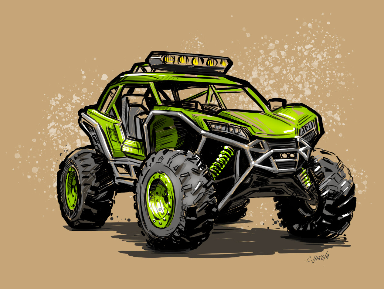 ArtStation - ATV Concept sketch