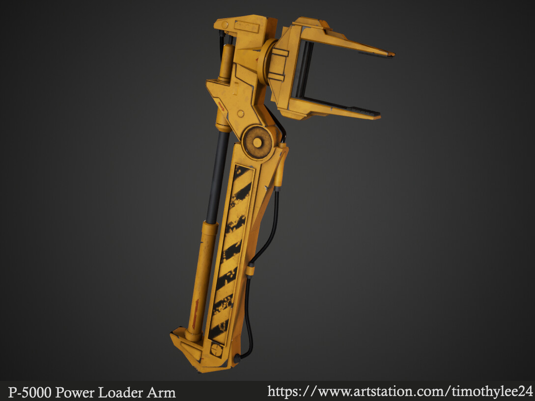 ArtStation - Fortnite P-5000 Power Loader Arm Recreation : Uni Project