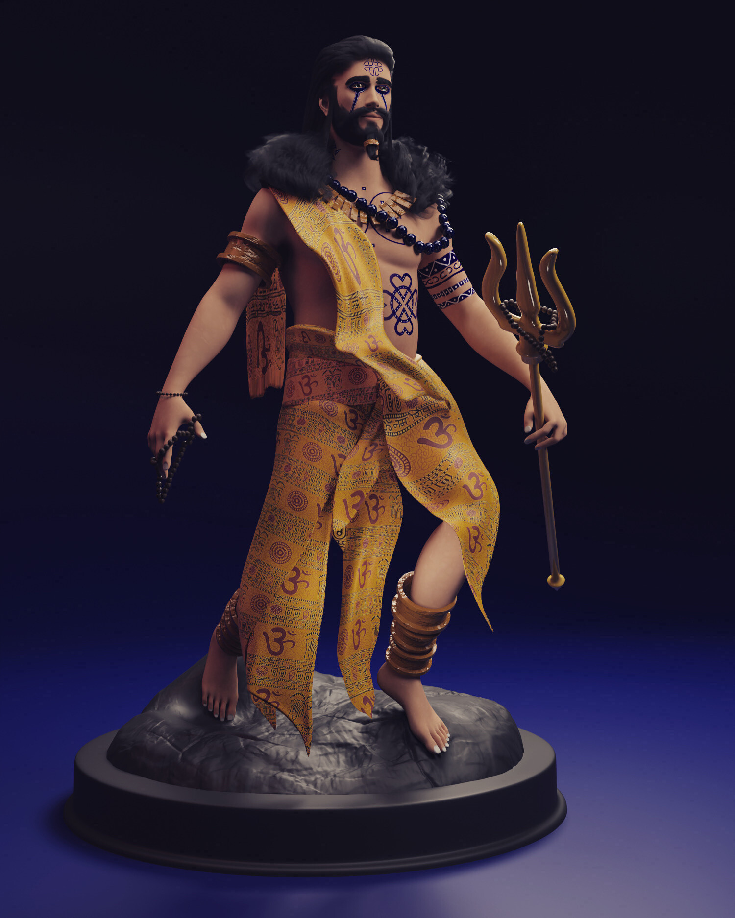 ArtStation - Evil Devotee of Lord Shiva