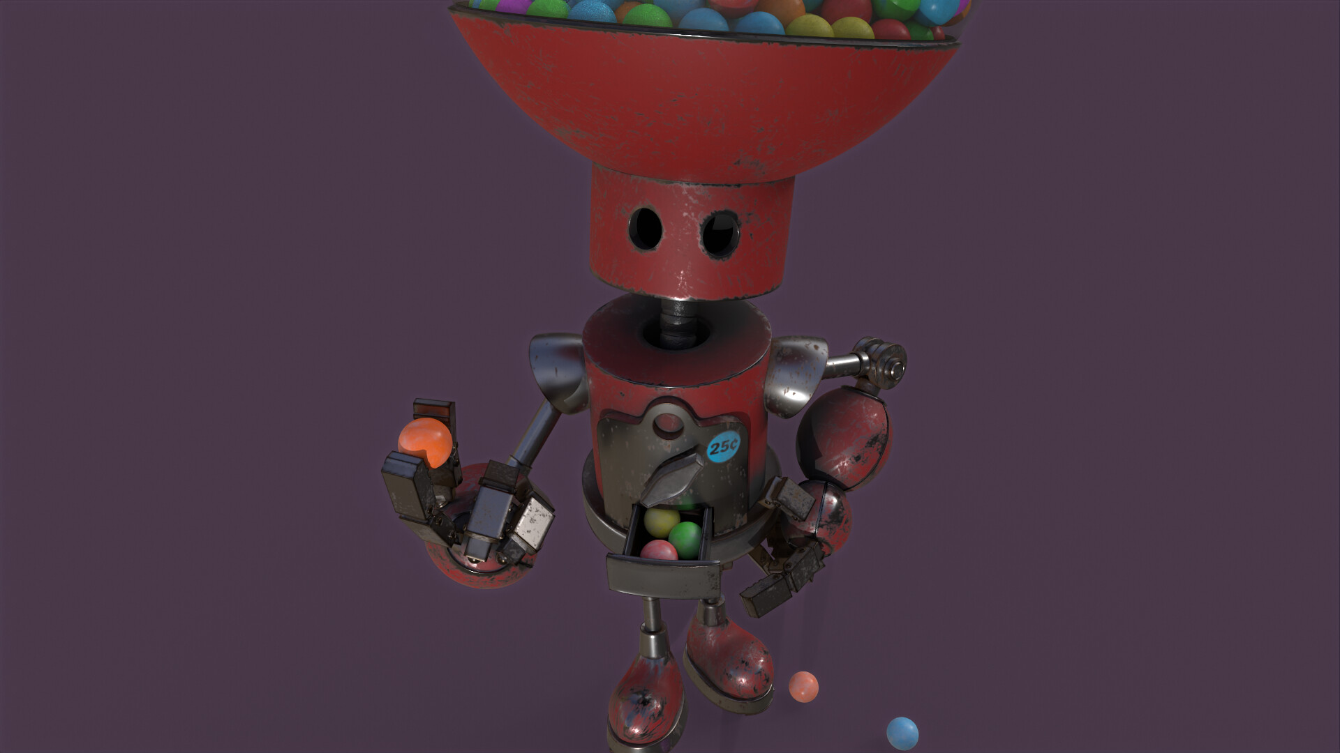 Paul.R.K - Gumball Robot