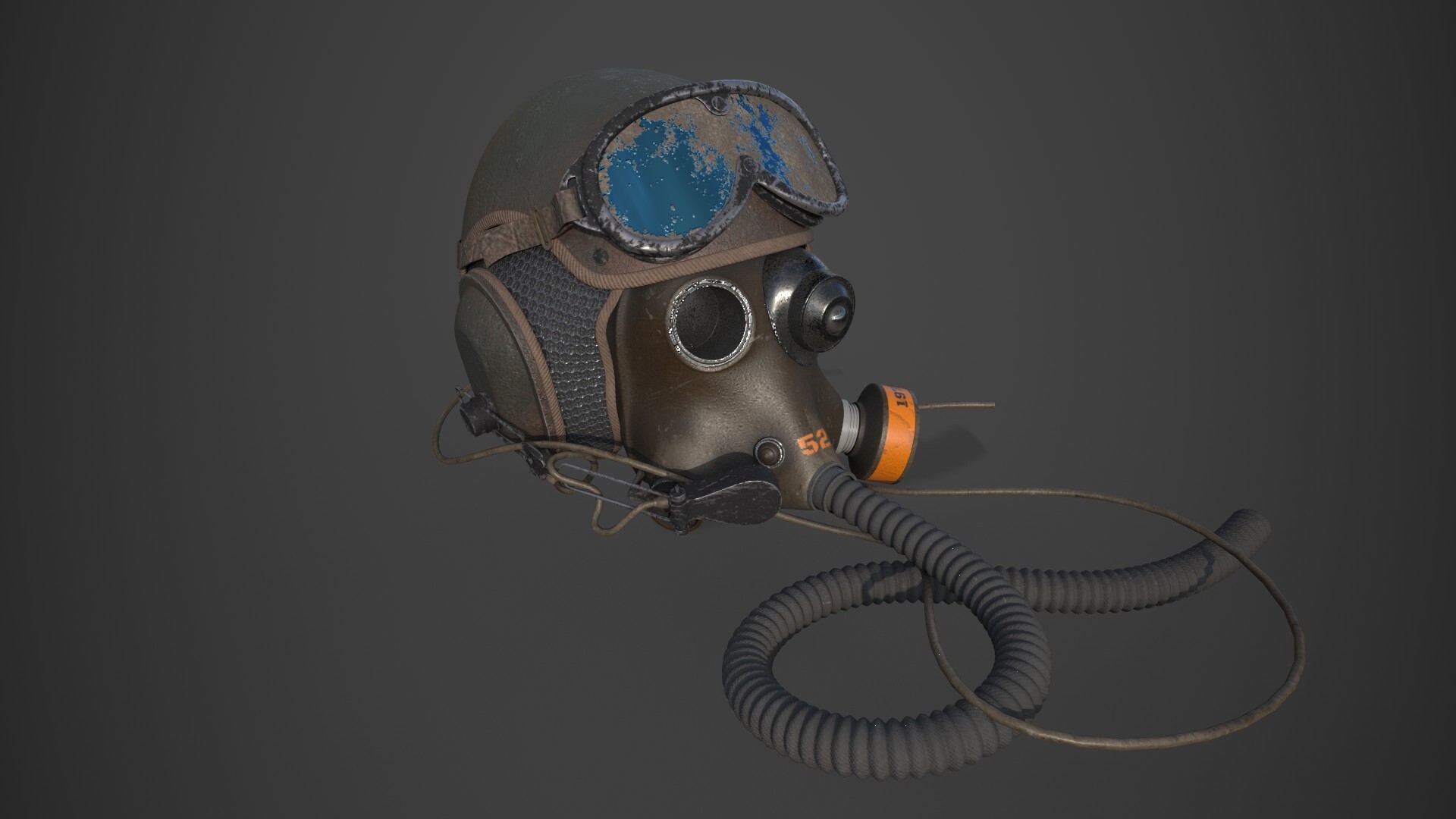 ArtStation - Apocalyptic Pilot Helmet