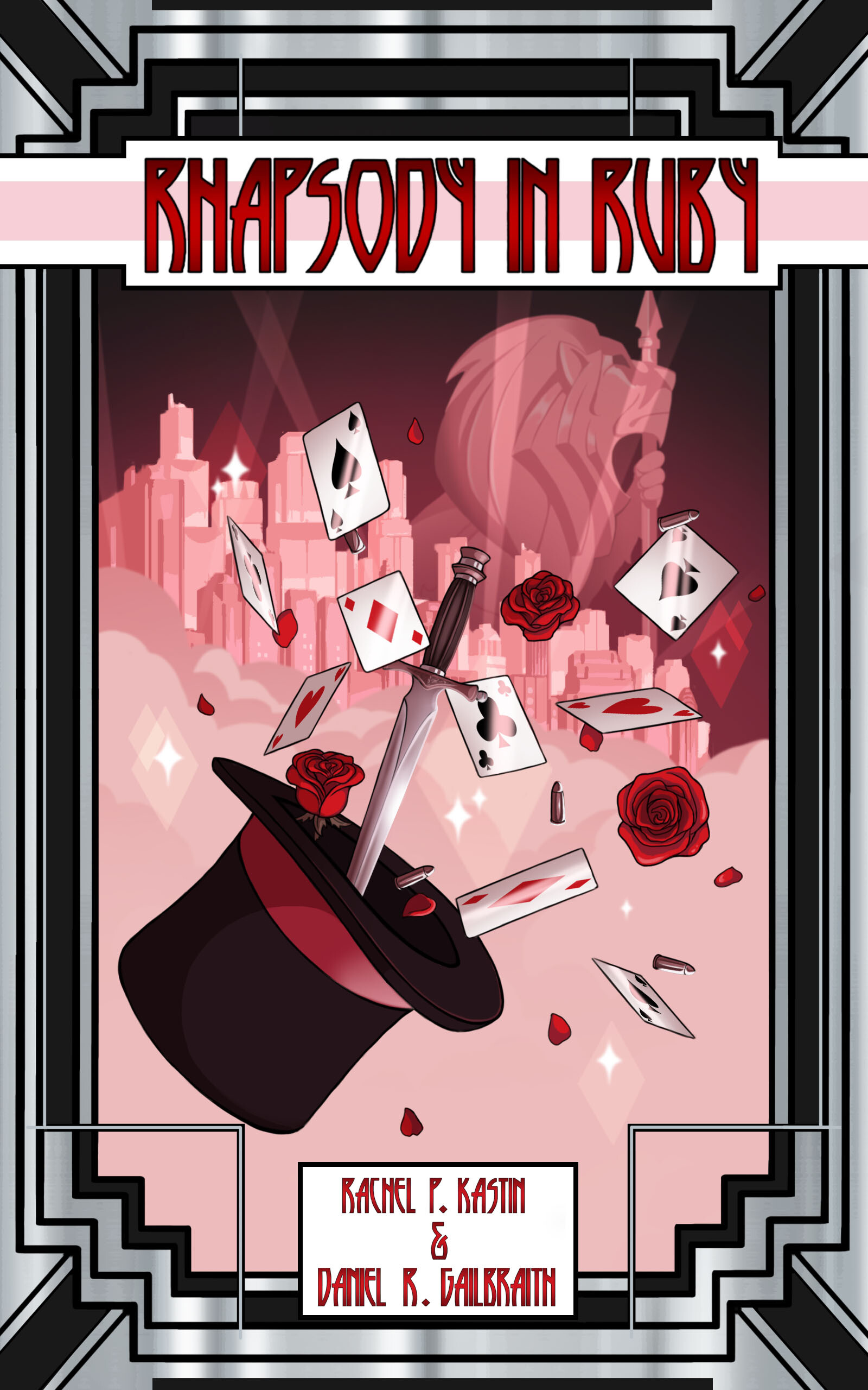 ArtStation - Rhapsody in Ruby Book Cover Commission