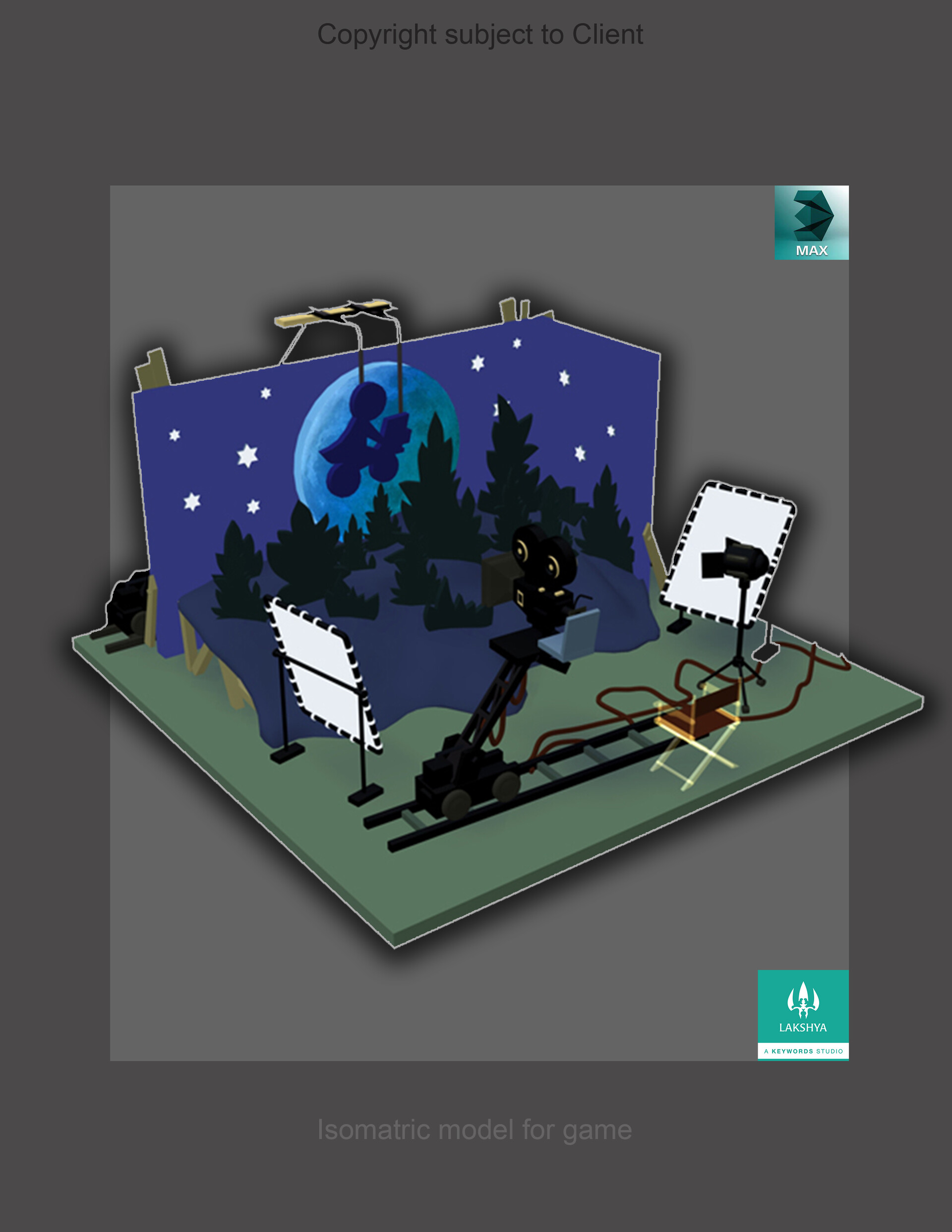 ArtStation - Isomatric model for game