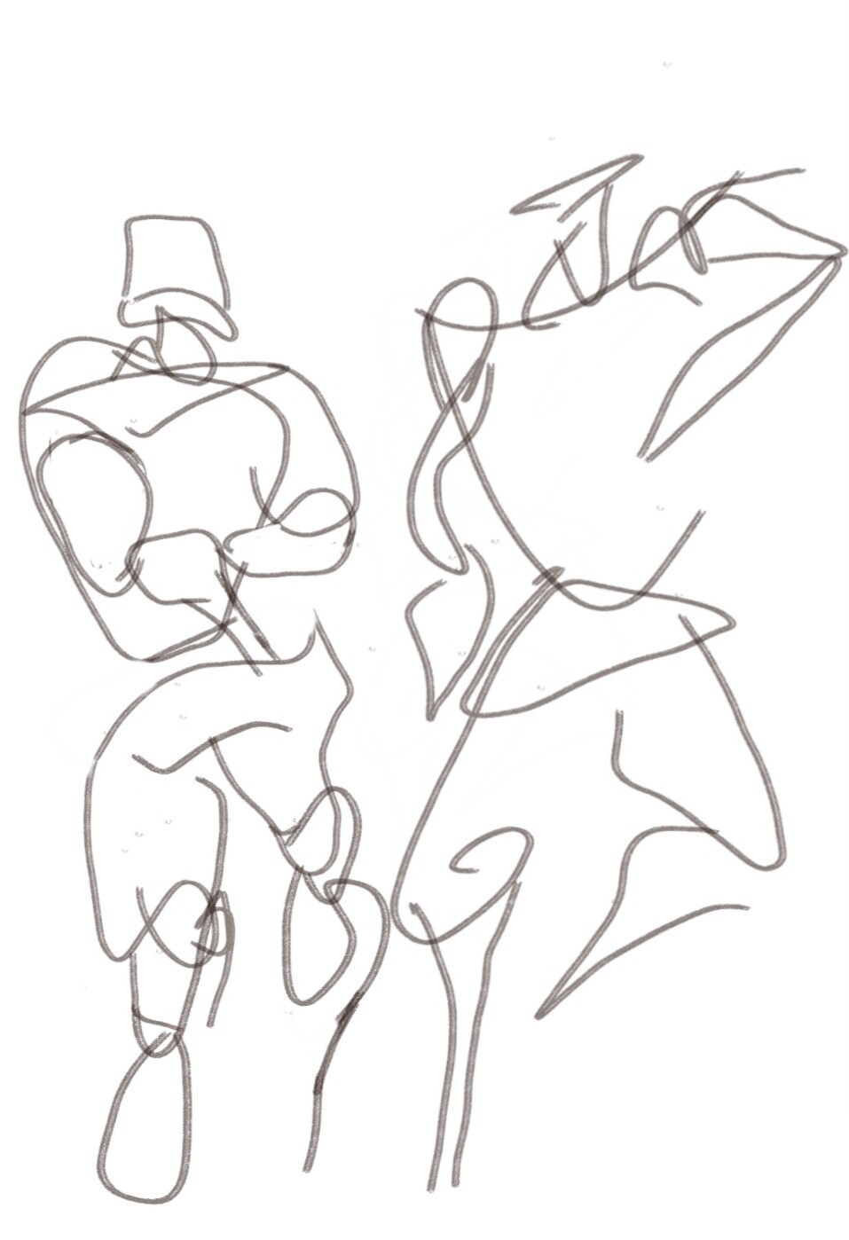 ArtStation - Gesture for Monty Python Sketch 1