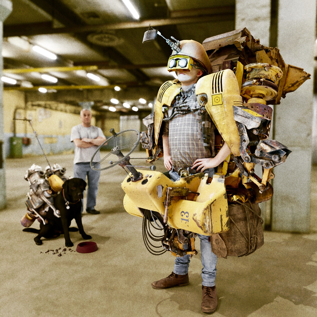 ArtStation - Peter Johnny Bob-Banana and his loyal friend Esperanto ...