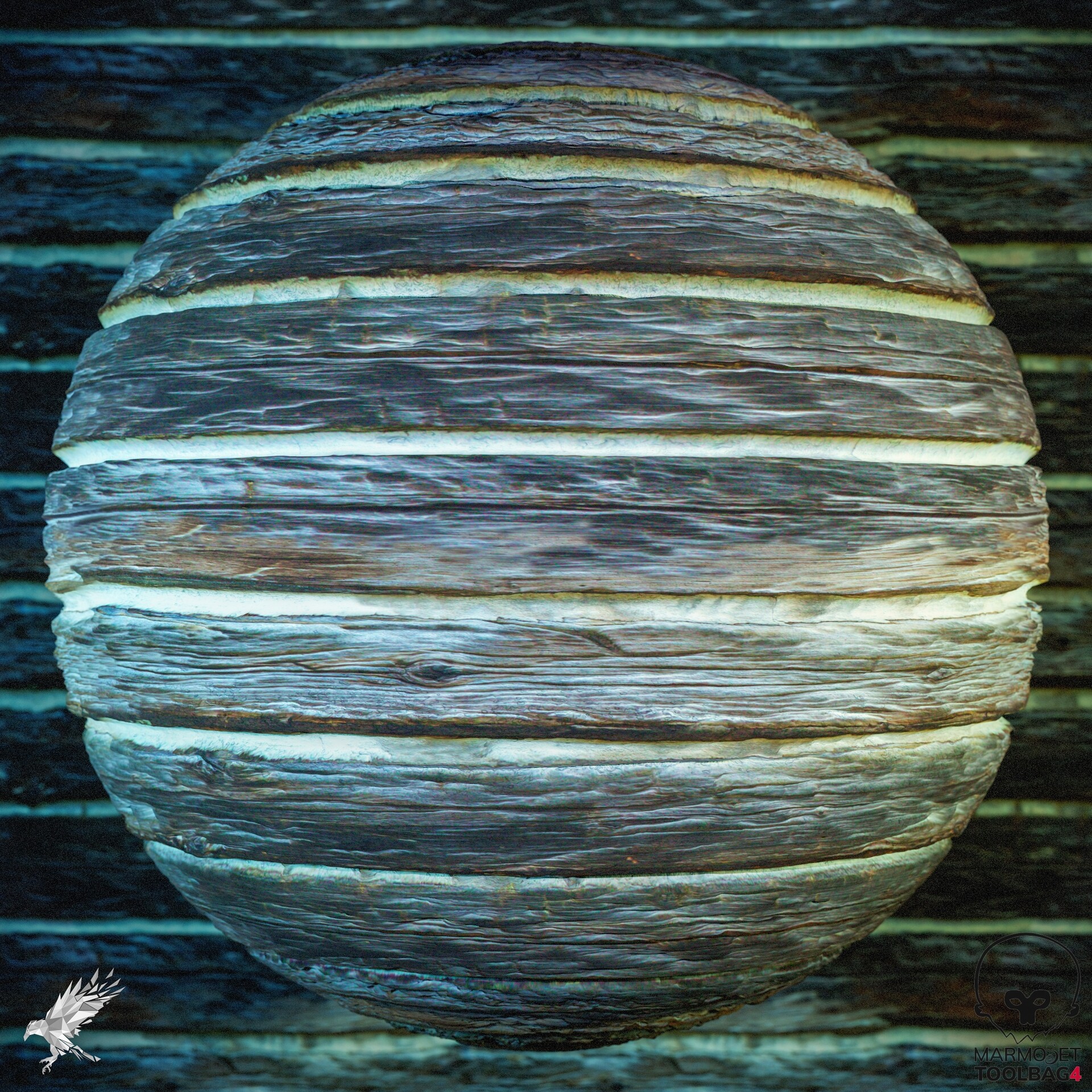 ArtStation - Photogrammetry - Log Cabin Texture