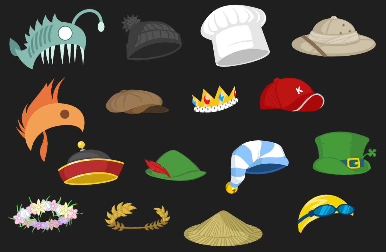ArtStation - CGF - Hats