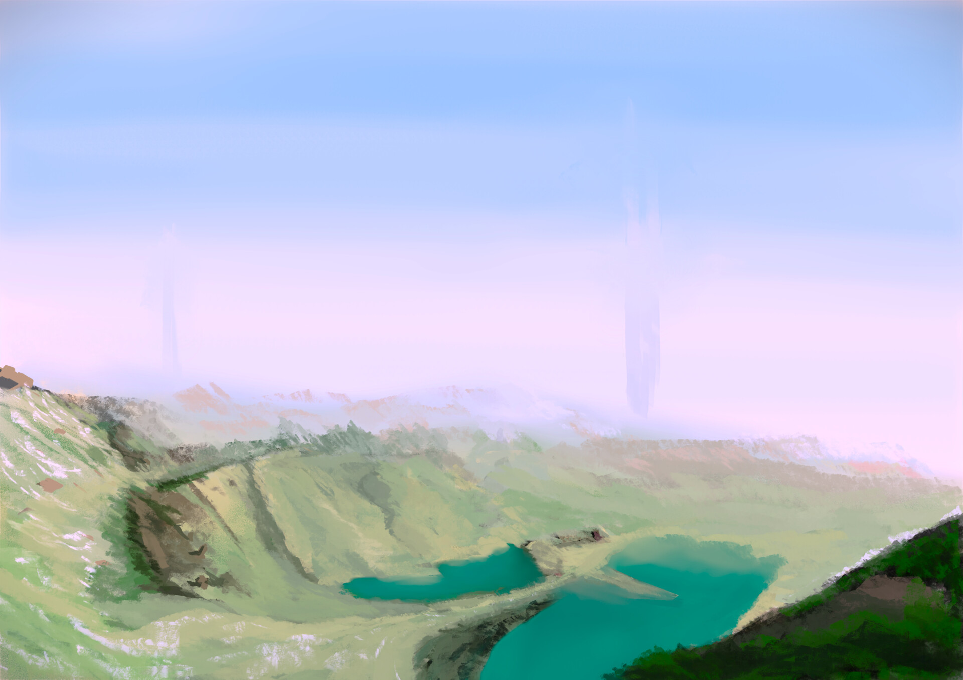 foothills drawing