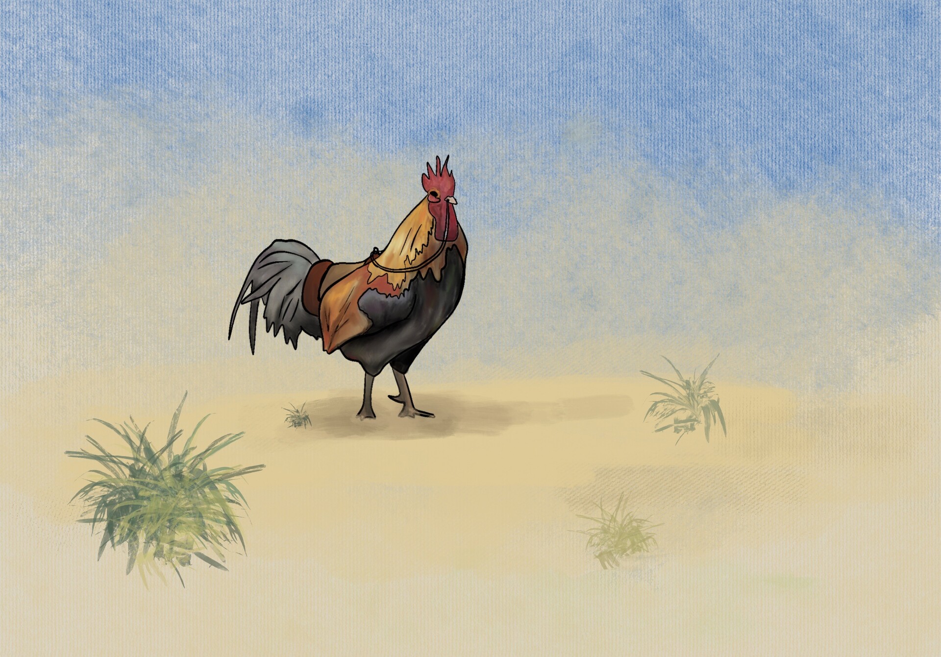ArtStation - Giant rooster