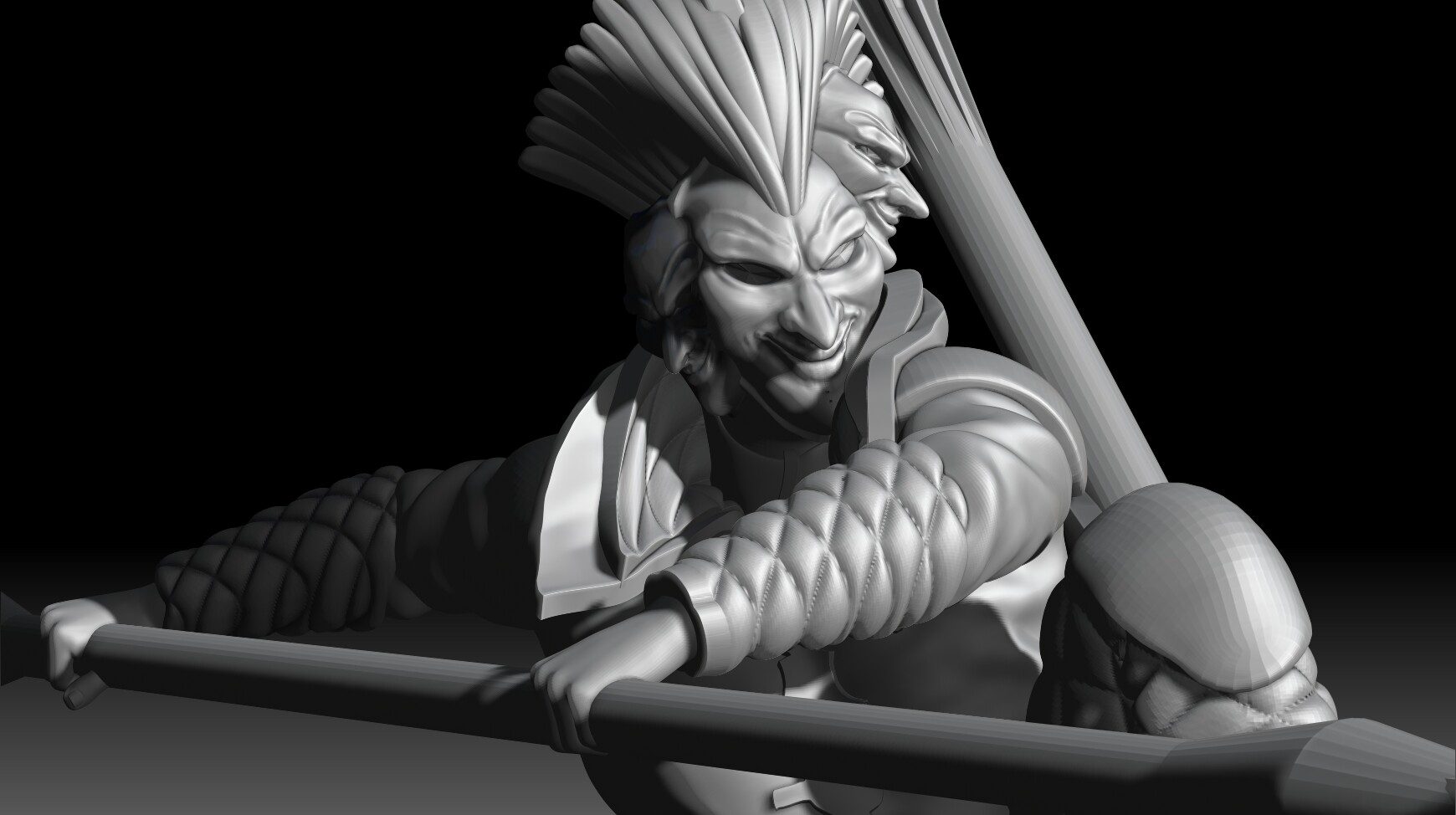 Isaac Odyss - Elven Jester - Mr Free Lance - 3D printable miniature