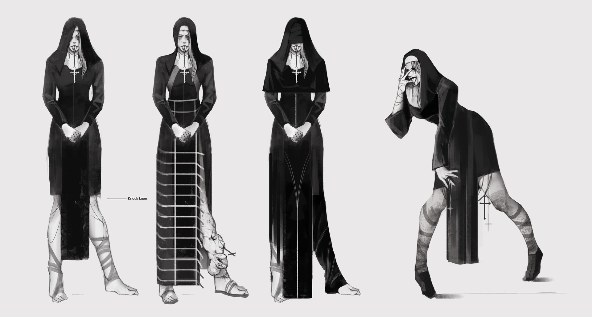 ArtStation - Nun/Priests
