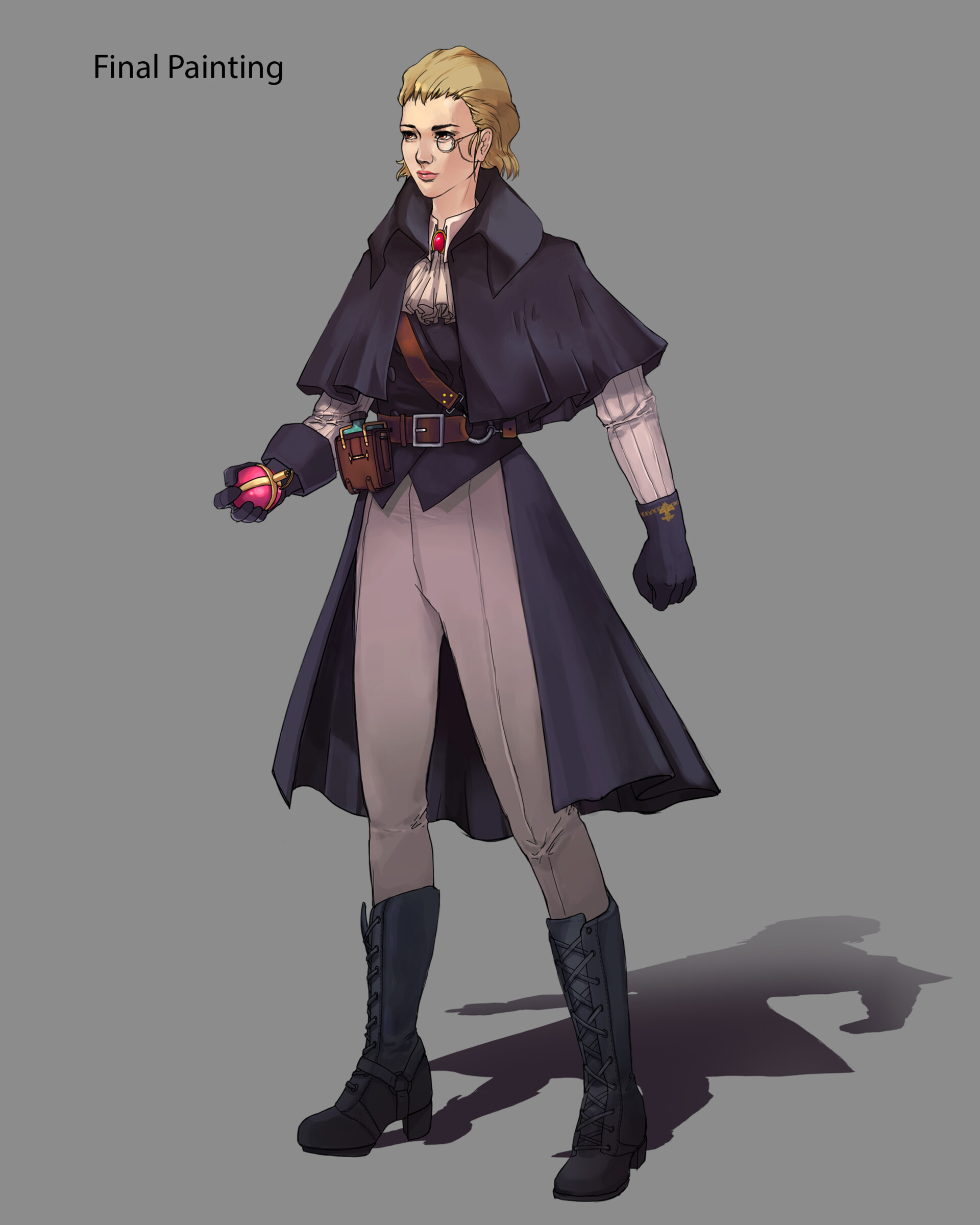 Christine Hou - Steampunk Noble - Original Character Concept