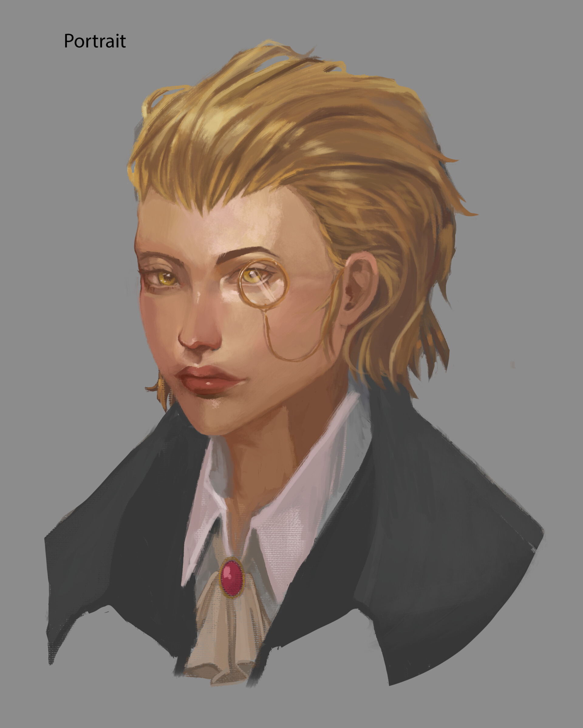 Christine Hou - Steampunk Noble - Original Character Concept