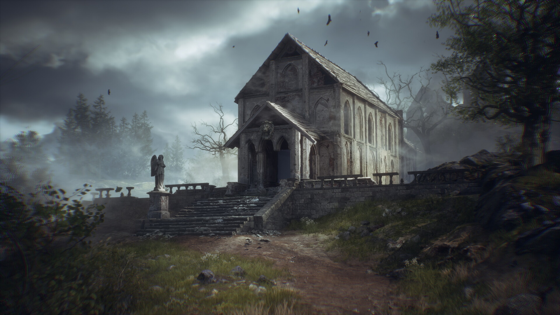 ArtStation - Abandoned abbey