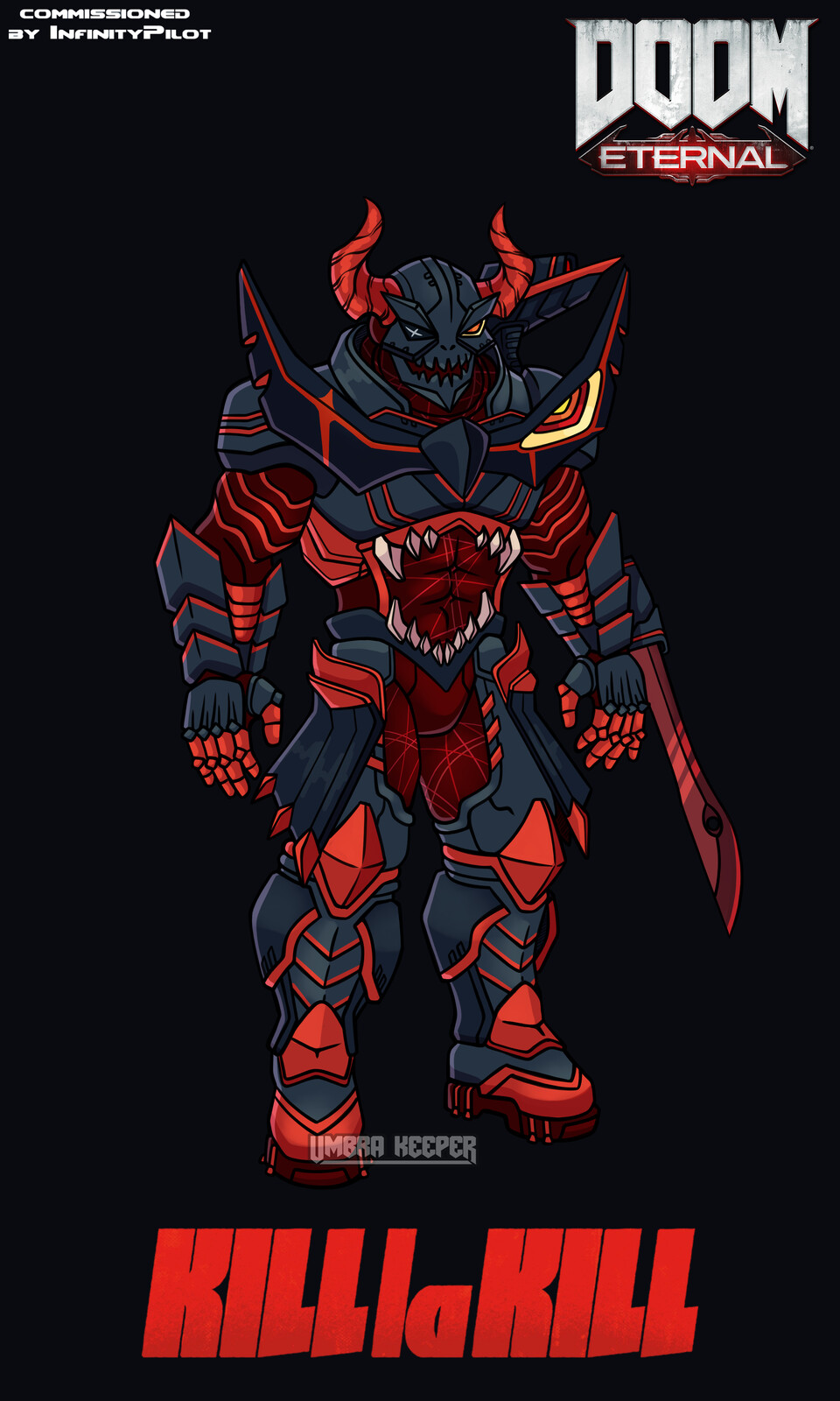 Infinity Pilot - Kamui Slayer (Doom / Kill la Kill skin)