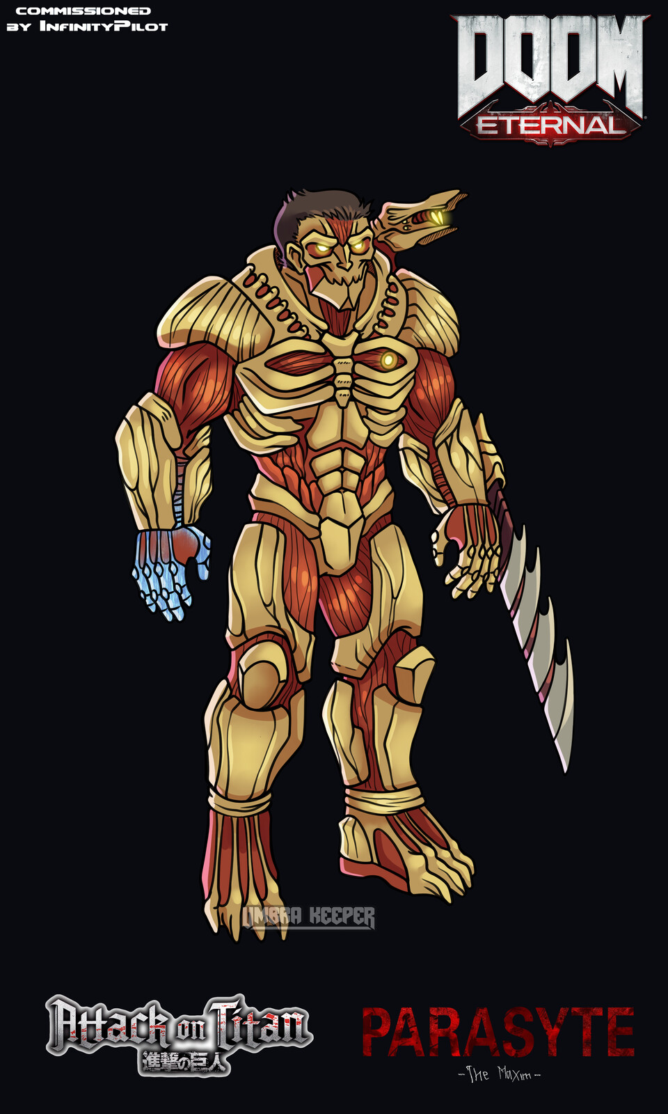 Infinity Pilot - Recombinant Slayer (Doom / Attack on Titan / Parasyte ...
